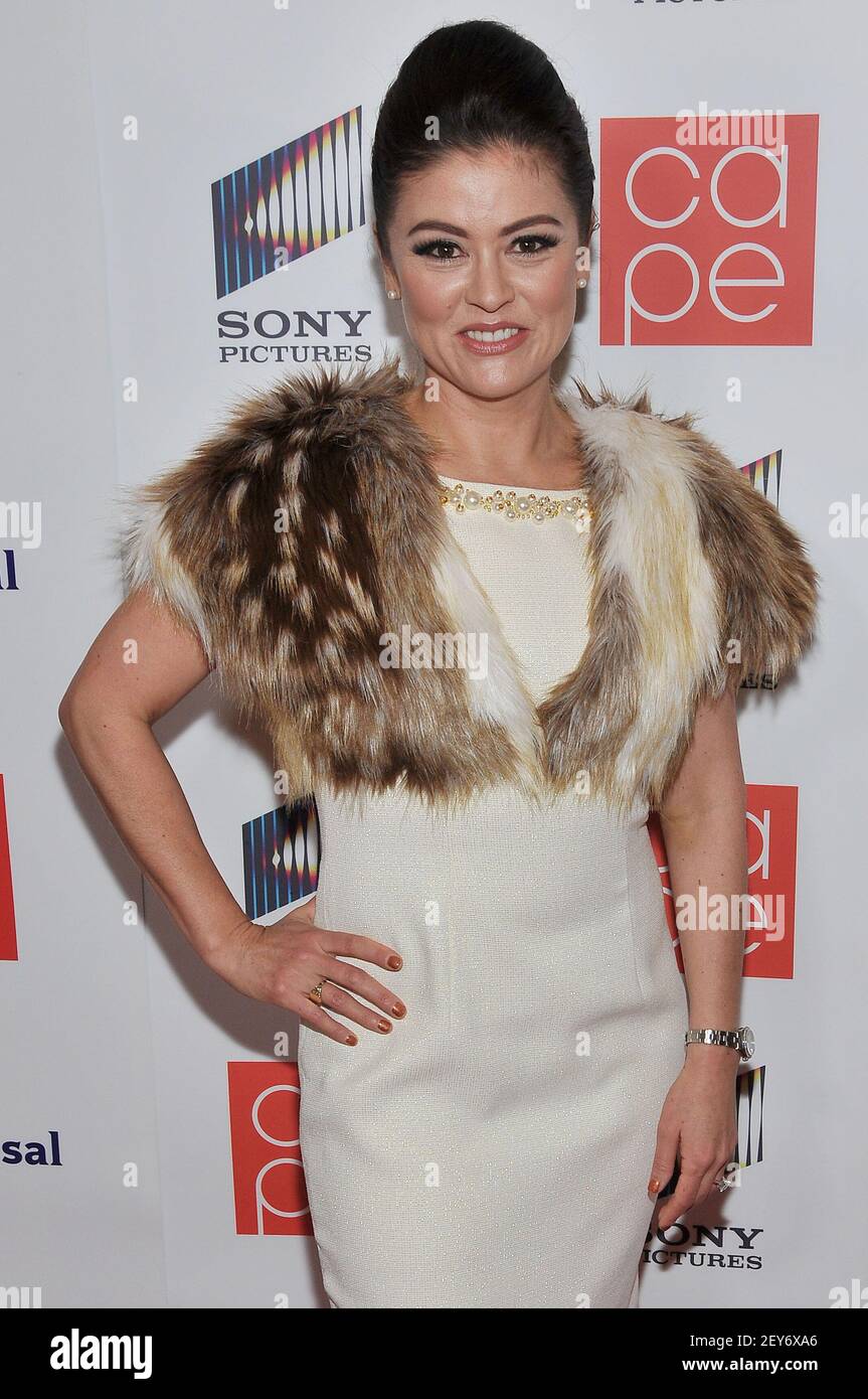 Jennifer Sanderson attends The CAPE Holiday Party held at The El Rey ...