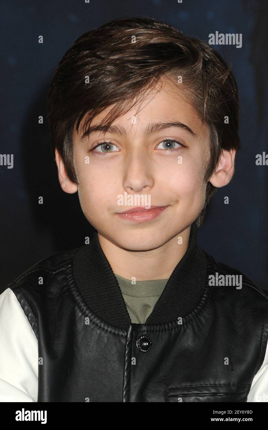 9 December 2014 - Hollywood, California - Aidan Gallagher. "The Hobbit ...