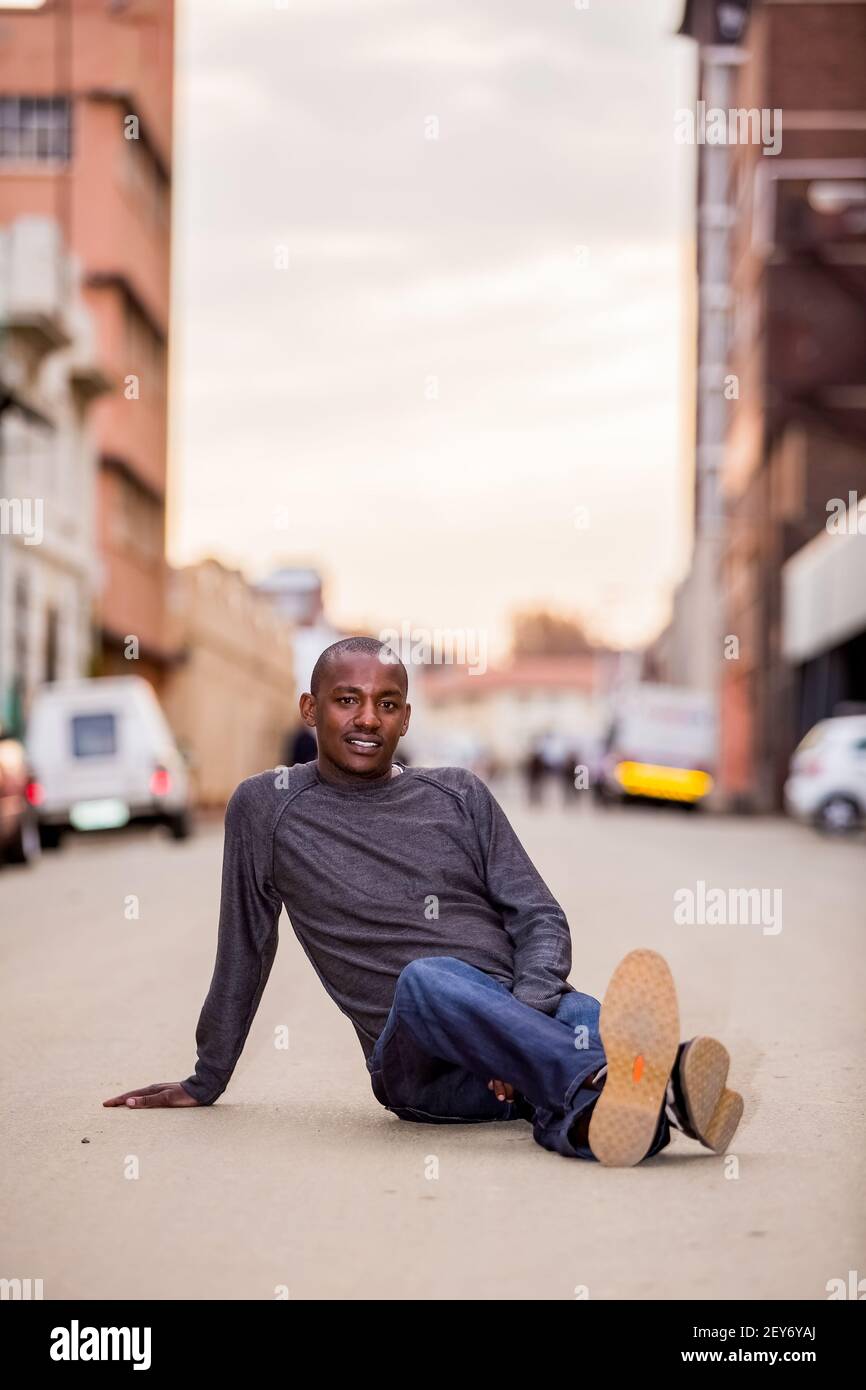Johannesburg South Africa May 23 2013 Editorial Portrait Of Young