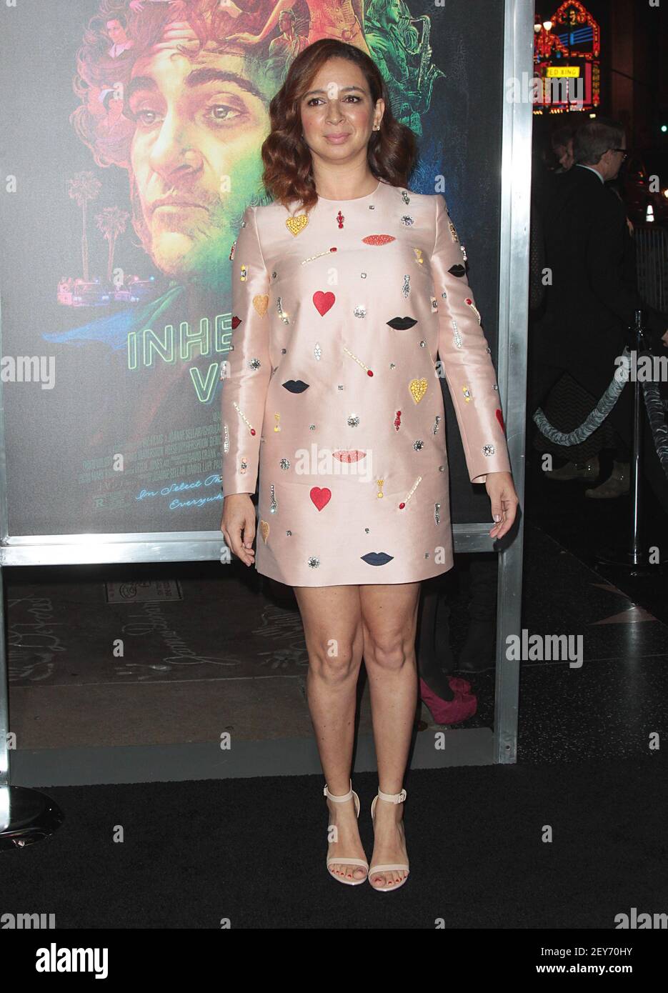Maya Rudolph attends The Premiere of "Inherent Vice" held at the TCL ...