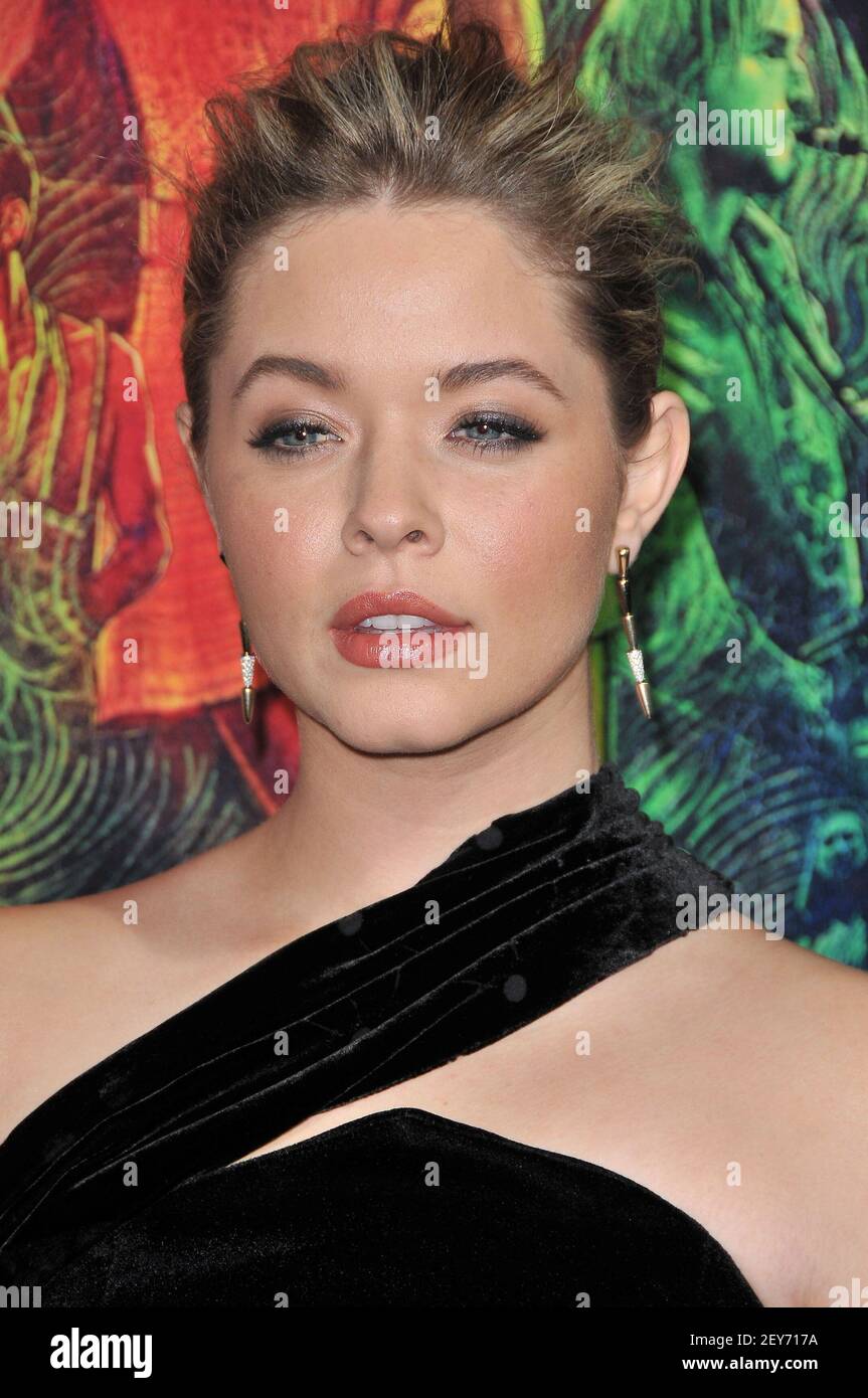 Sasha Pieterse attends The Premiere of "Inherent Vice" held at the TCL ...