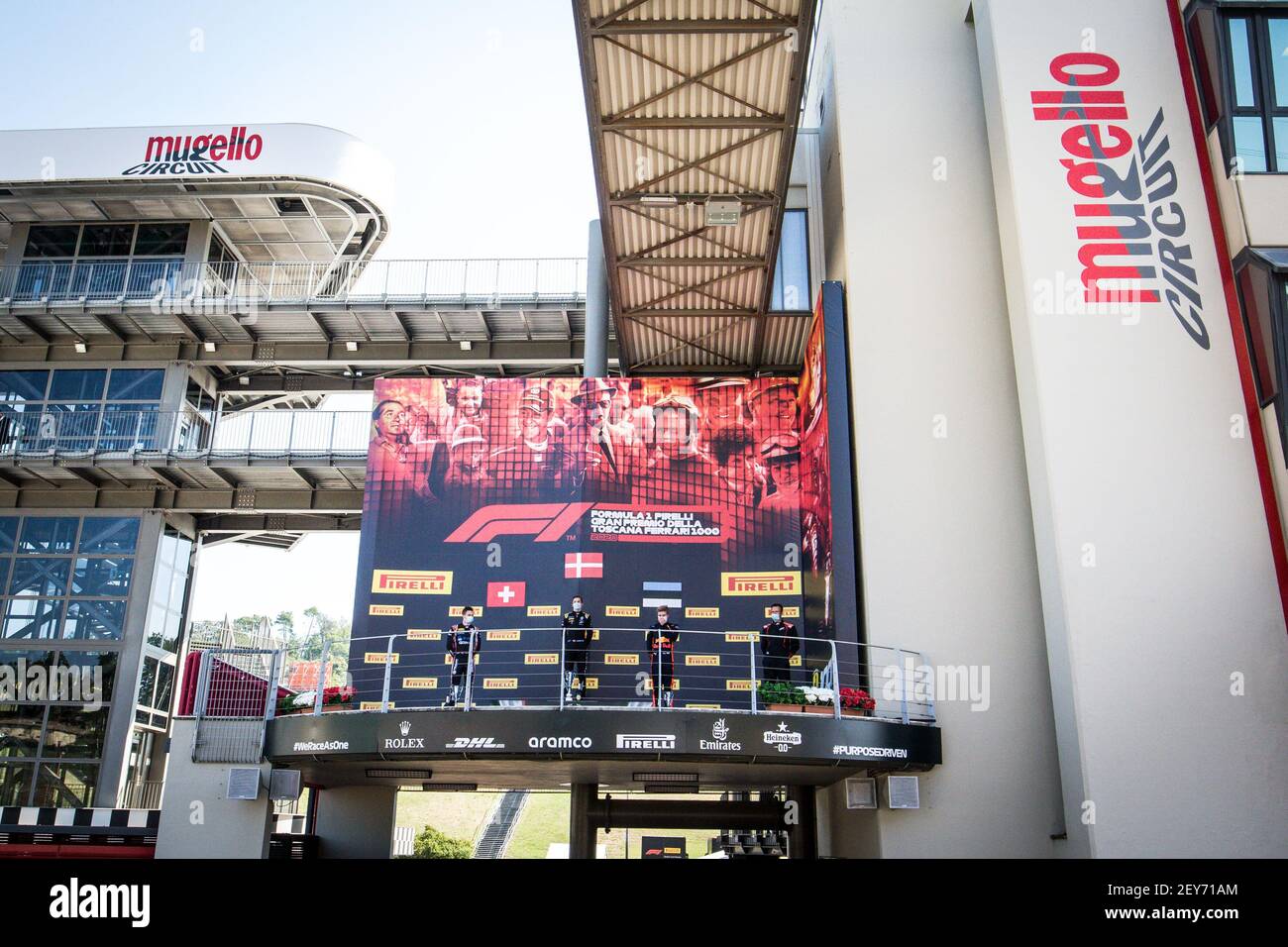 Podium, Vips Juri, Delétraz Louis (swi), Charouz Racing System, Dallara ...