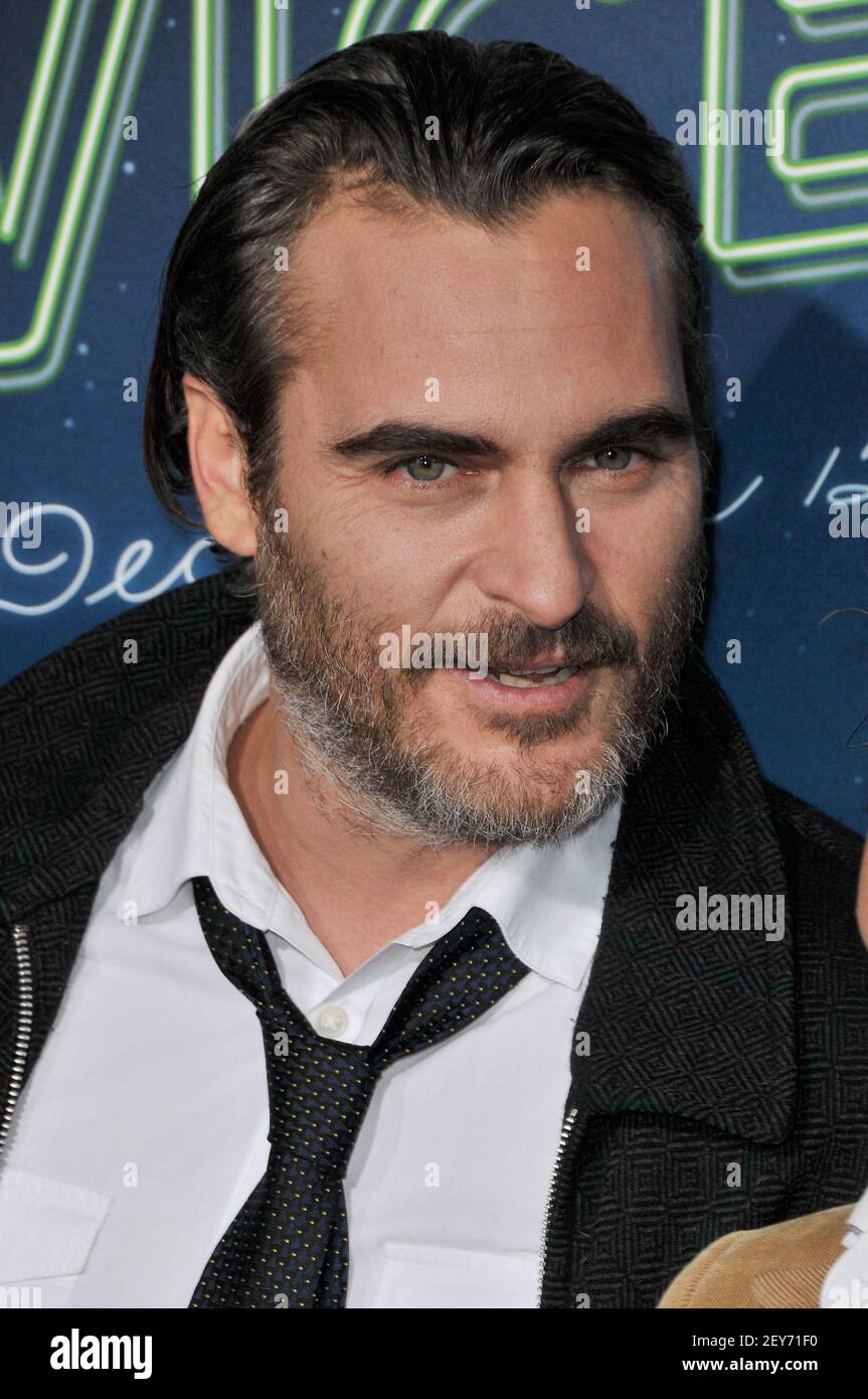 Joaquin Phoenix attends The Premiere of "Inherent Vice" held at the TCL ...