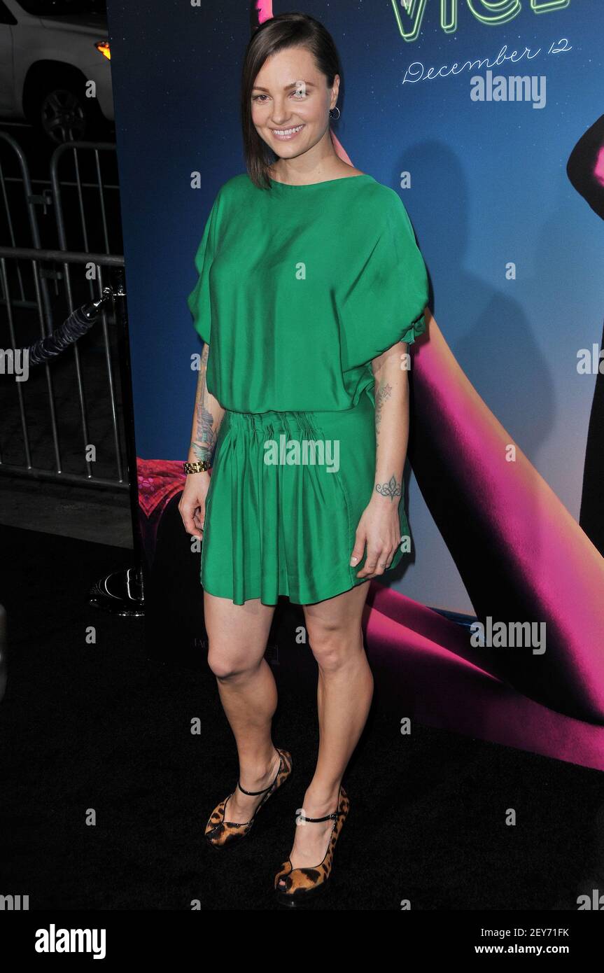 Michelle Sinclair attends The Premiere of "Inherent Vice" held at the ...