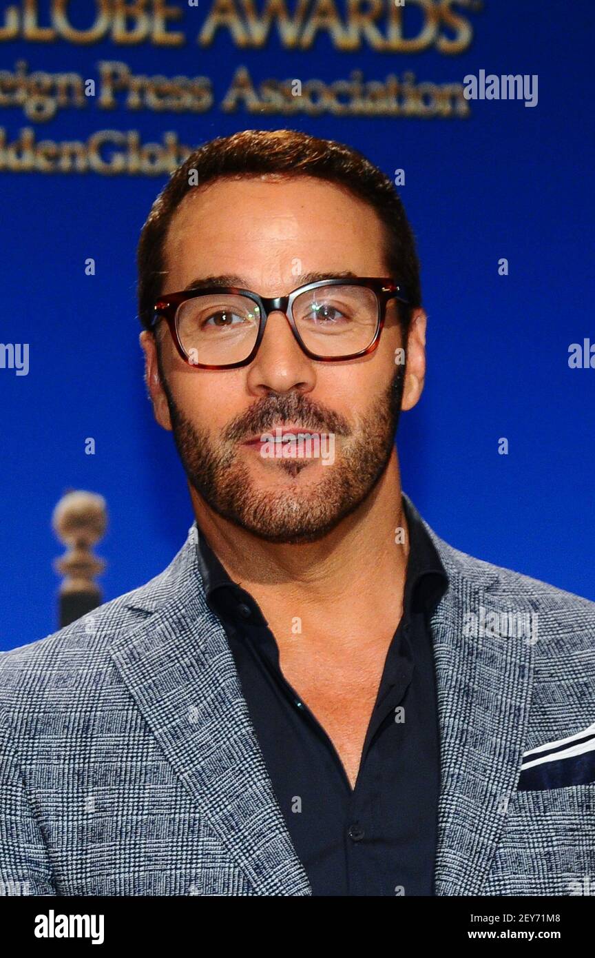 Actor Jeremy Piven is seen at the 72nd Golden Globe Awards nominations ...