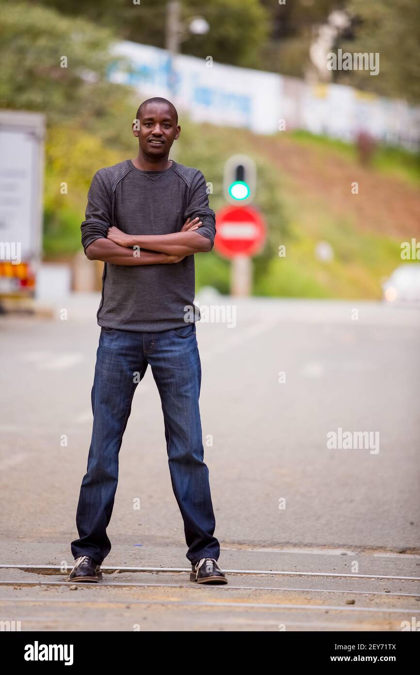 Johannesburg South Africa May 23 2013 Editorial Portrait Of Young