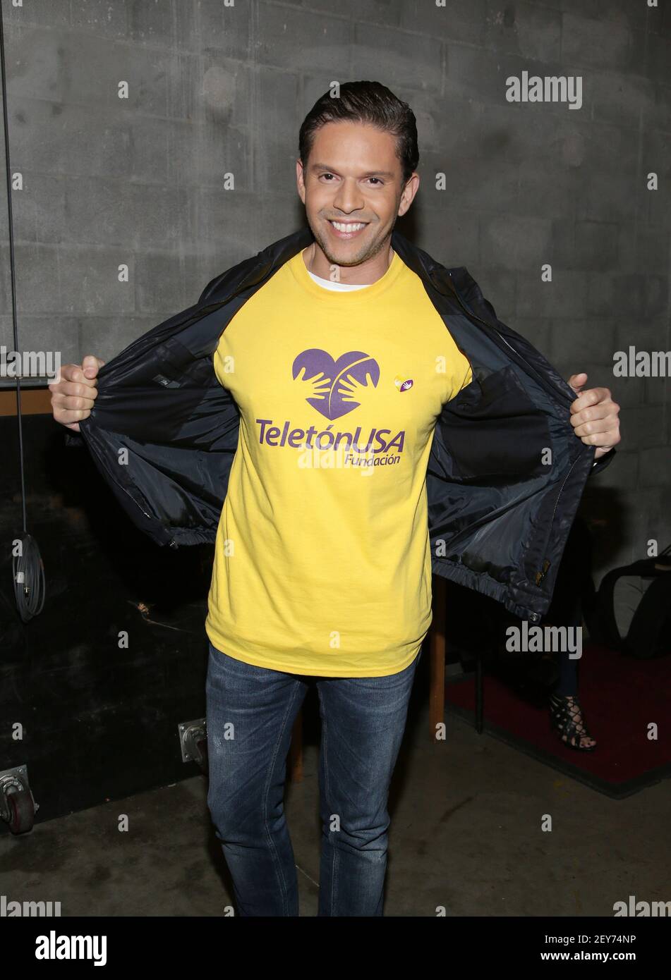 MIAMI-FLORIDA, DECEMBER 12, 2014: Rodner Figueroa attends the Univision ...