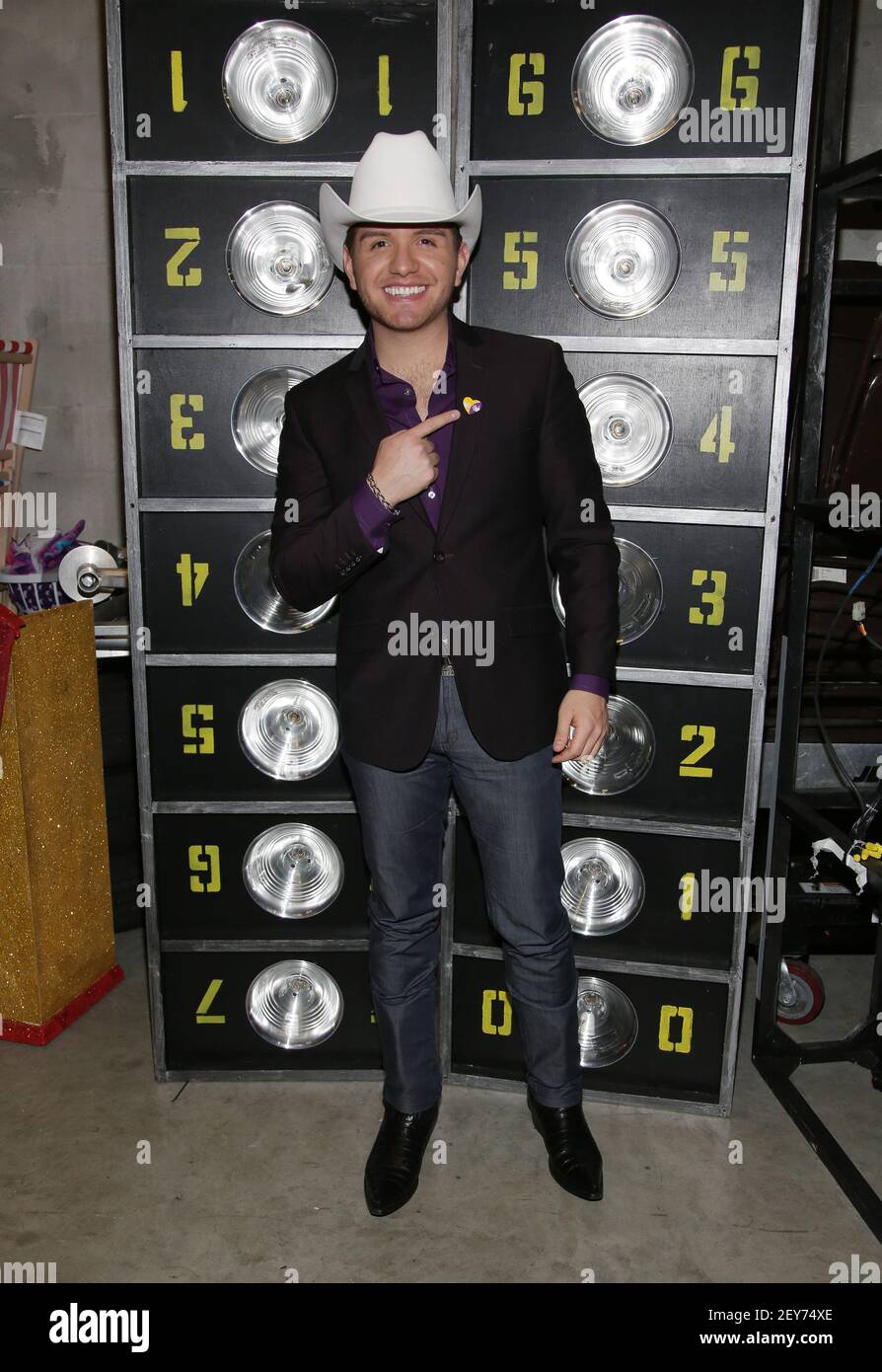 MIAMI-FLORIDA, DECEMBER 12, 2014: El Dasa attends the Univision Teleton ...