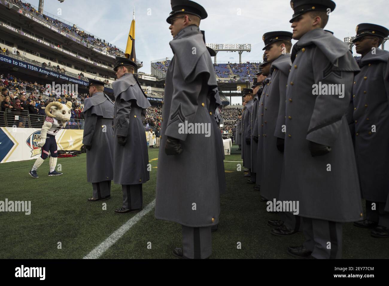 Bill the Goat the U.S. Naval Academy mascot taunts U.S. Military ...