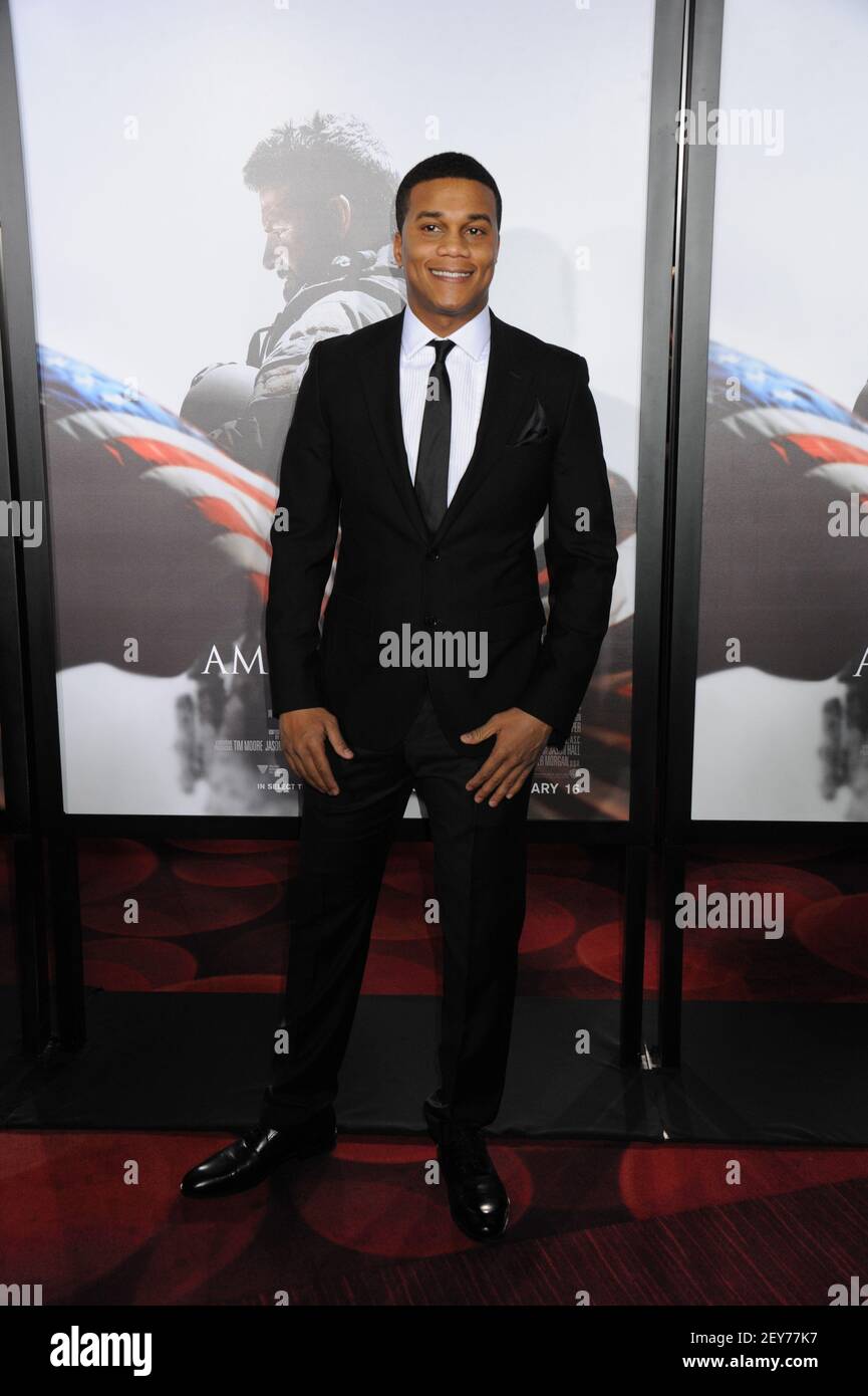 Cory Hardrict attend the American Sniper New York Premiere, held at ...