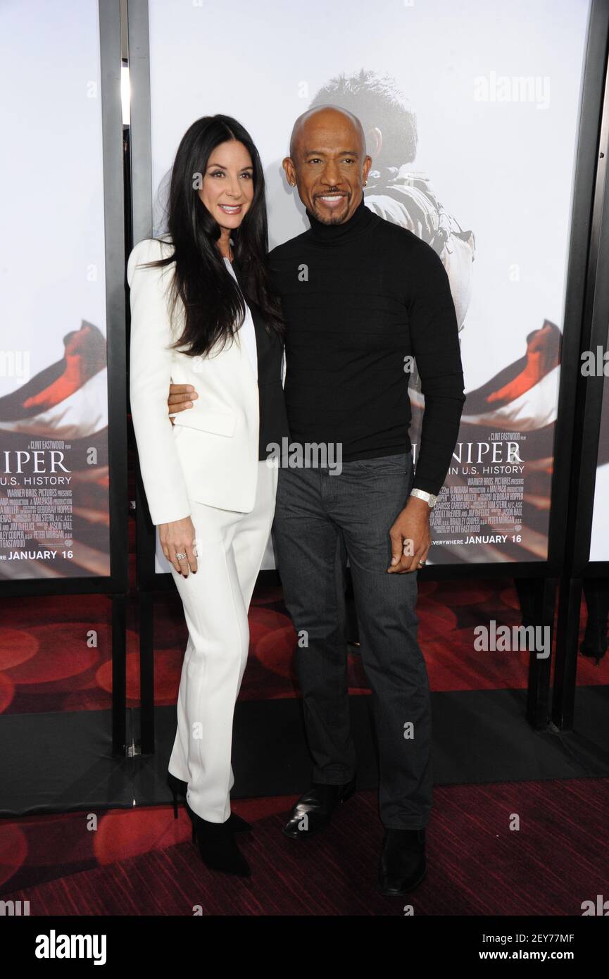 Tara Fowler, Montel Williams attends the American Sniper New York ...
