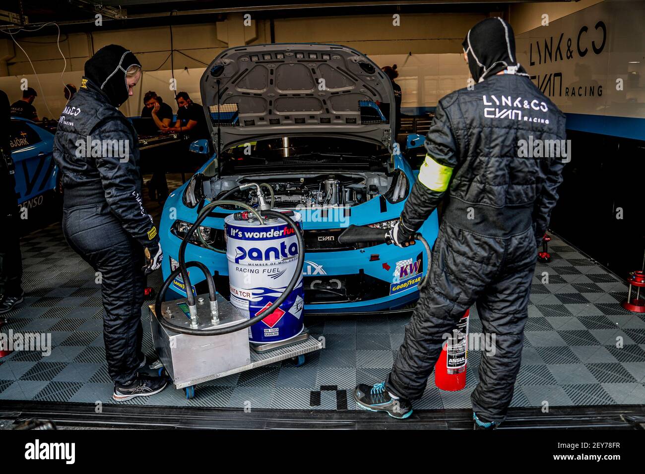 Cyan Performance Lynk and Co, Lynk and Co 03 TCR, action during the ...
