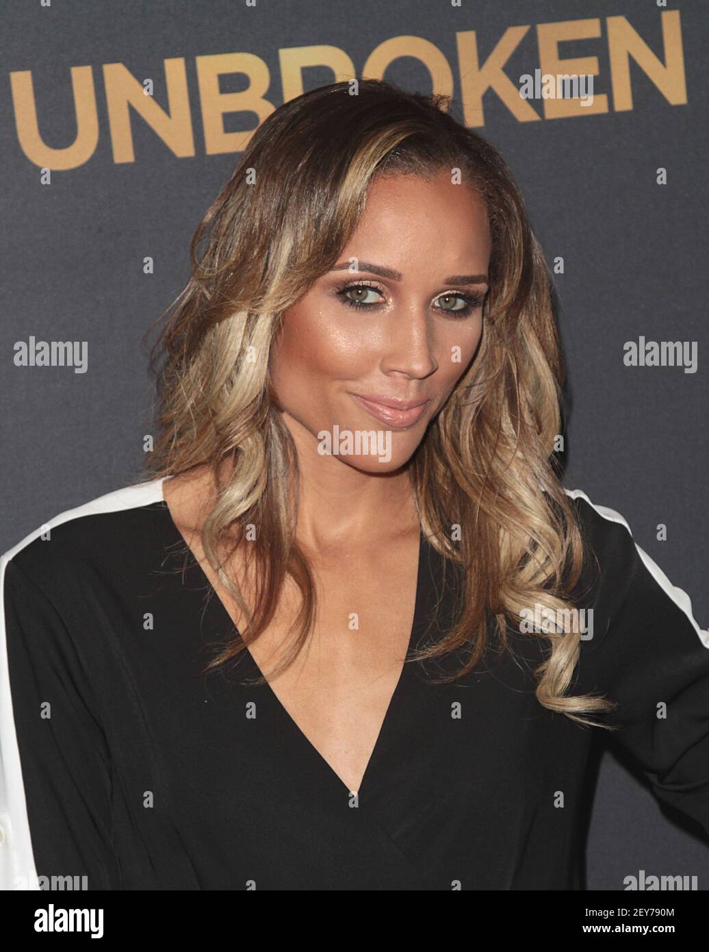 Lolo Jones attends The Los Angeles Premiere of "Unbroken" held at the ...