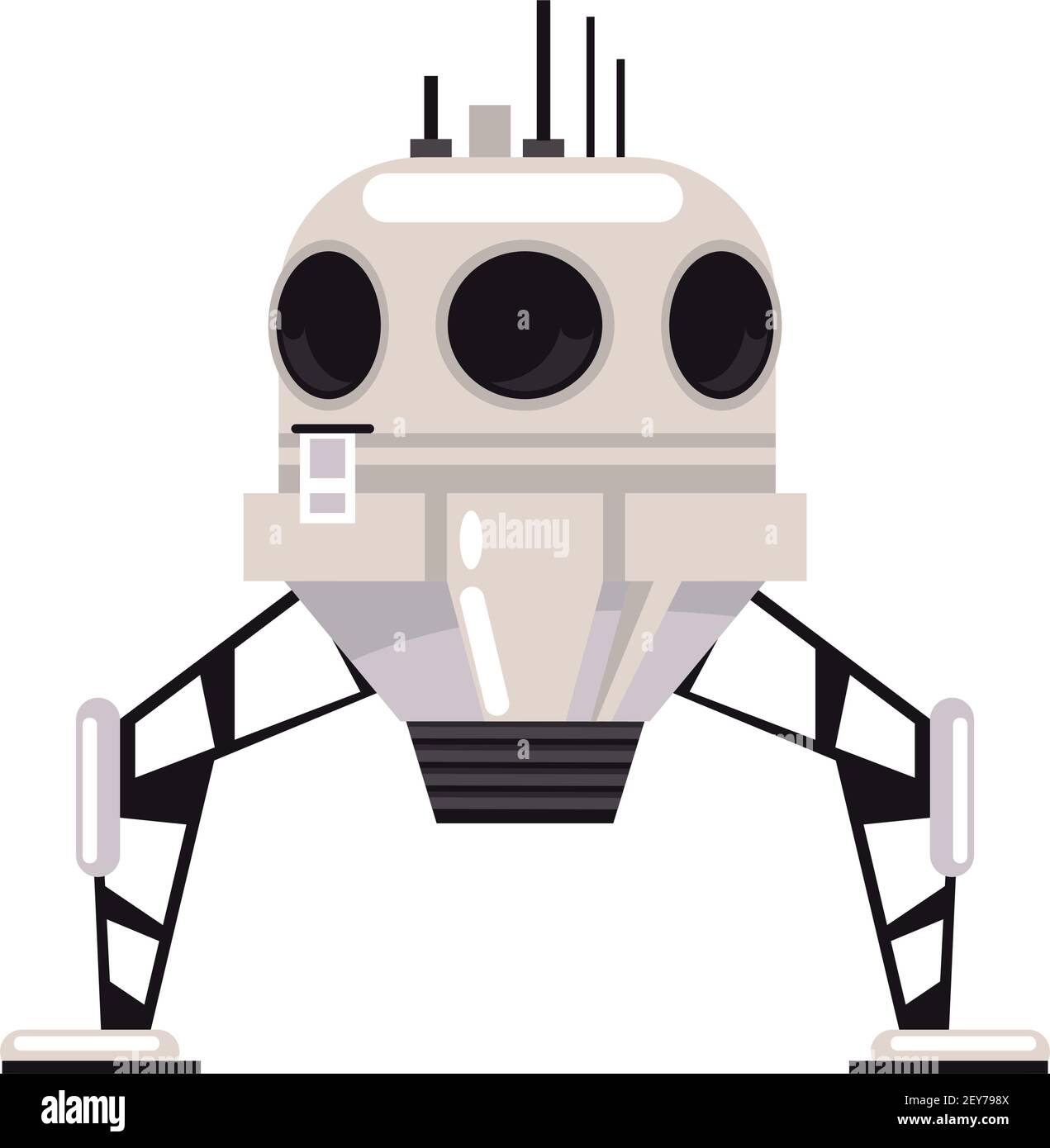 space robot icon Stock Vector Image & Art - Alamy