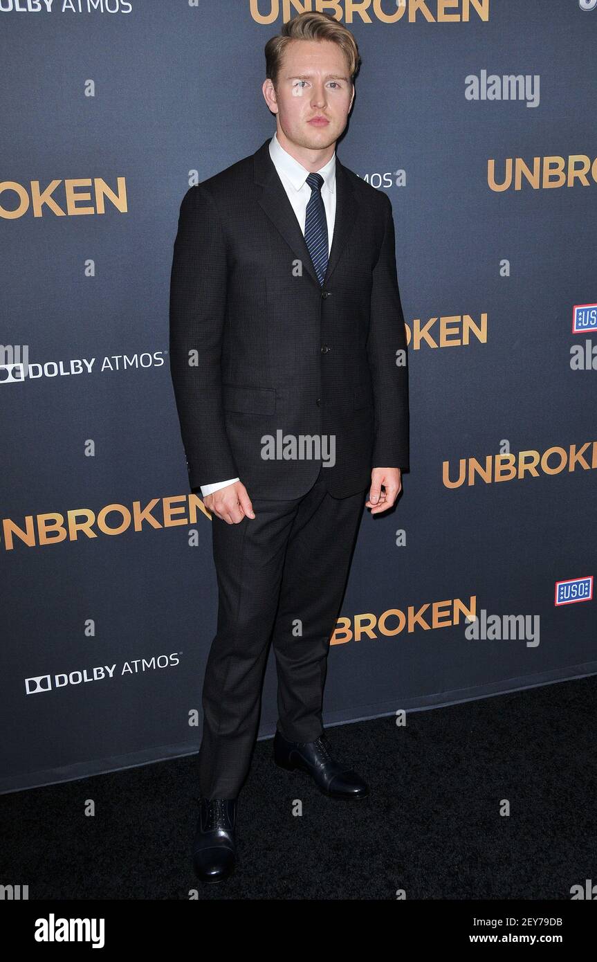 Ross Anderson at the "Unbroken" Los Angeles Premiere held at the Dolby ...