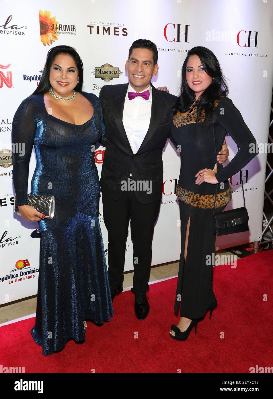 MIAMI , FL - DECEMBER 19:Liliana Rodriguez, Ismael Cala and Lilibeth ...