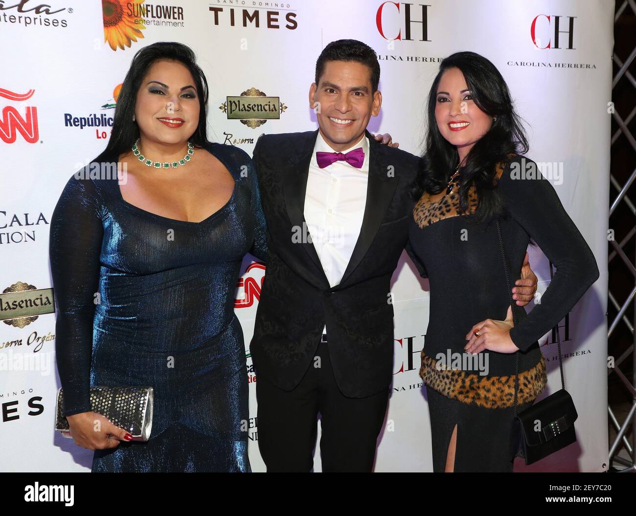 MIAMI , FL - DECEMBER 19:Liliana Rodriguez, Ismael Cala and Lilibeth ...