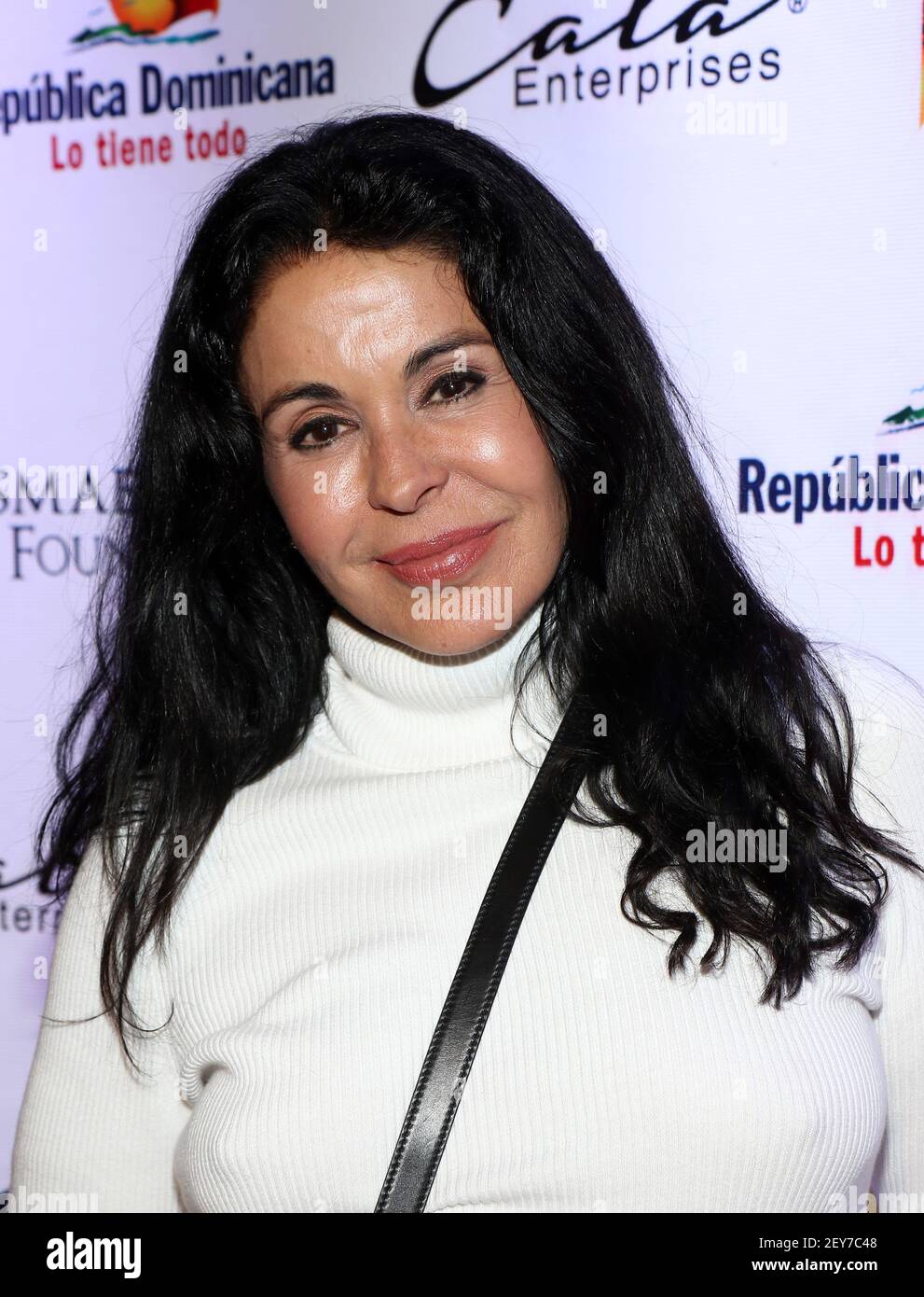 MIAMI , FL - DECEMBER 19: Maria Conchita Alonzo is seen during the red ...