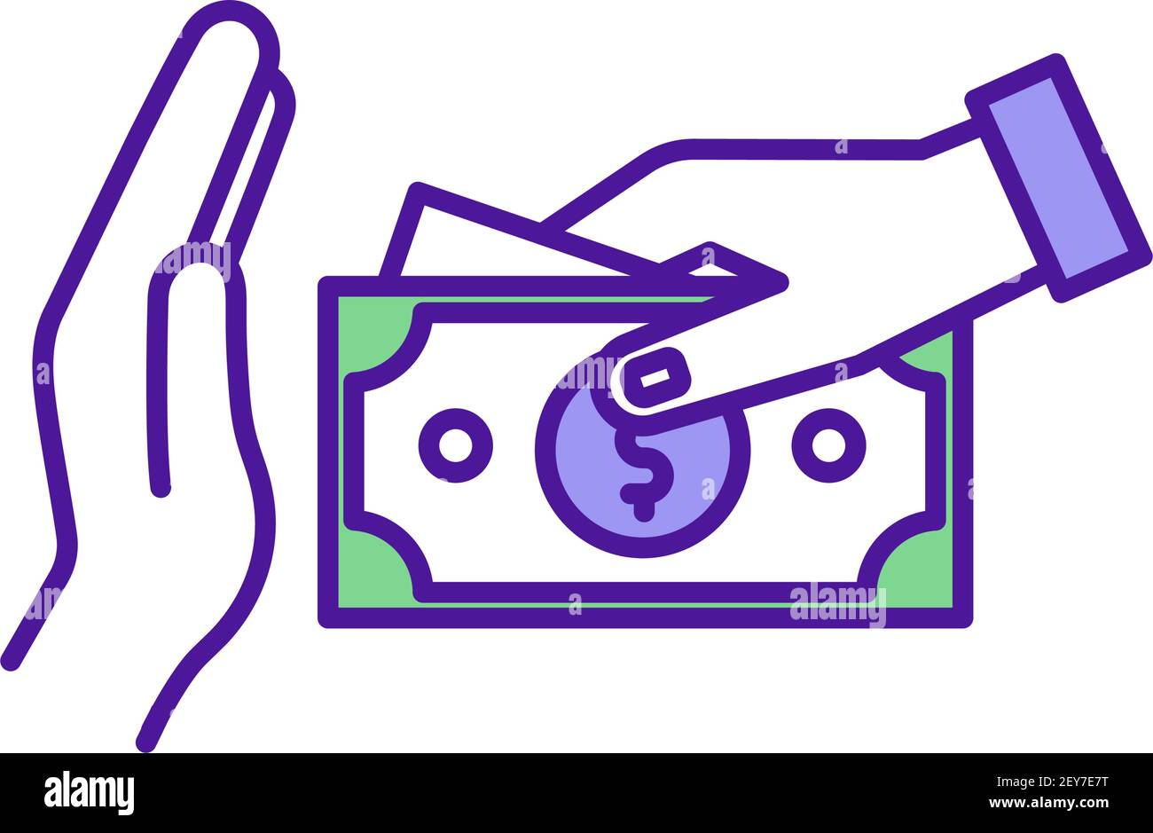 Cut spending RGB color icon Stock Vector Image & Art - Alamy