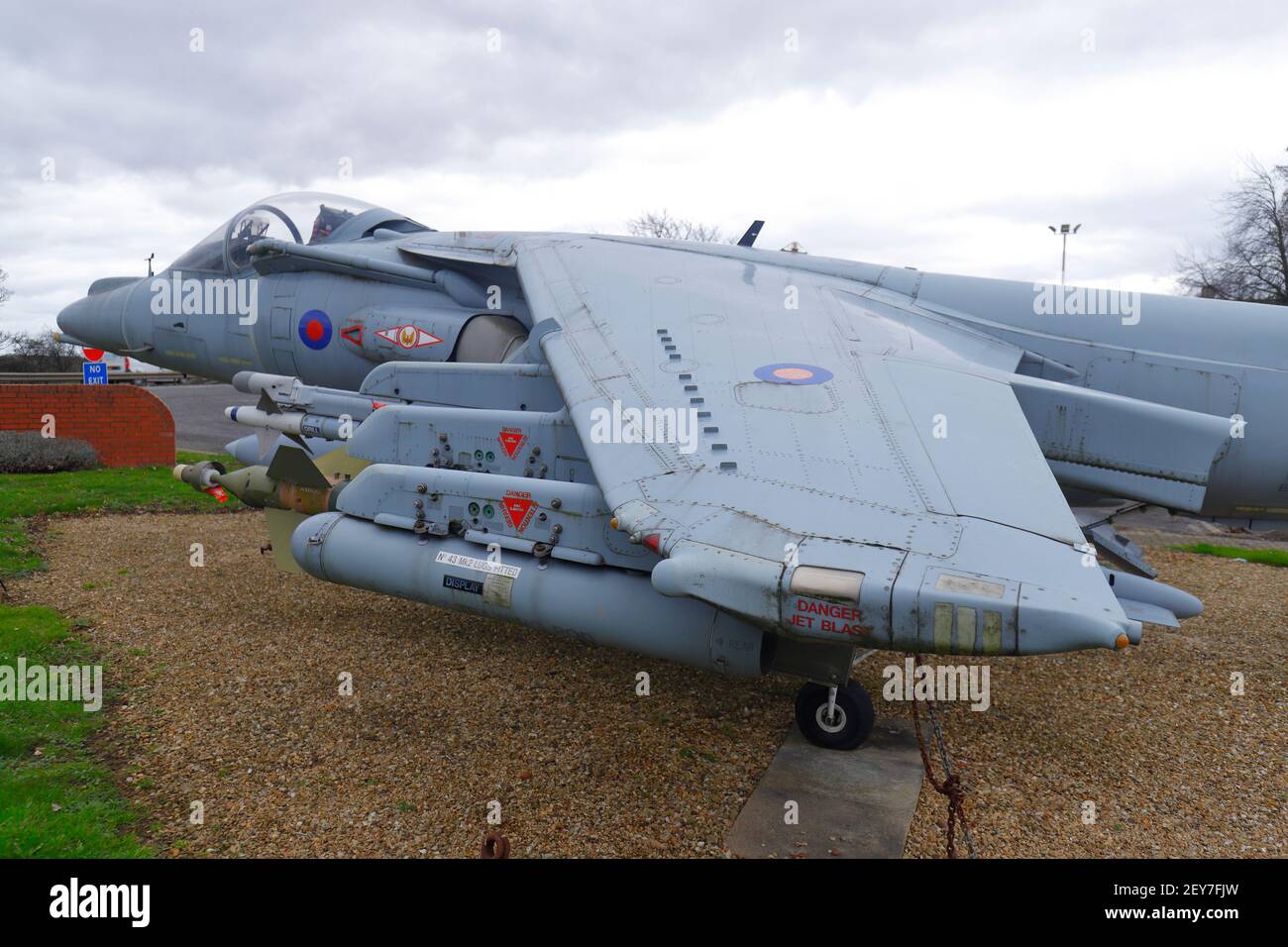 Raf wittering gate guard hi-res stock photography and images - Alamy