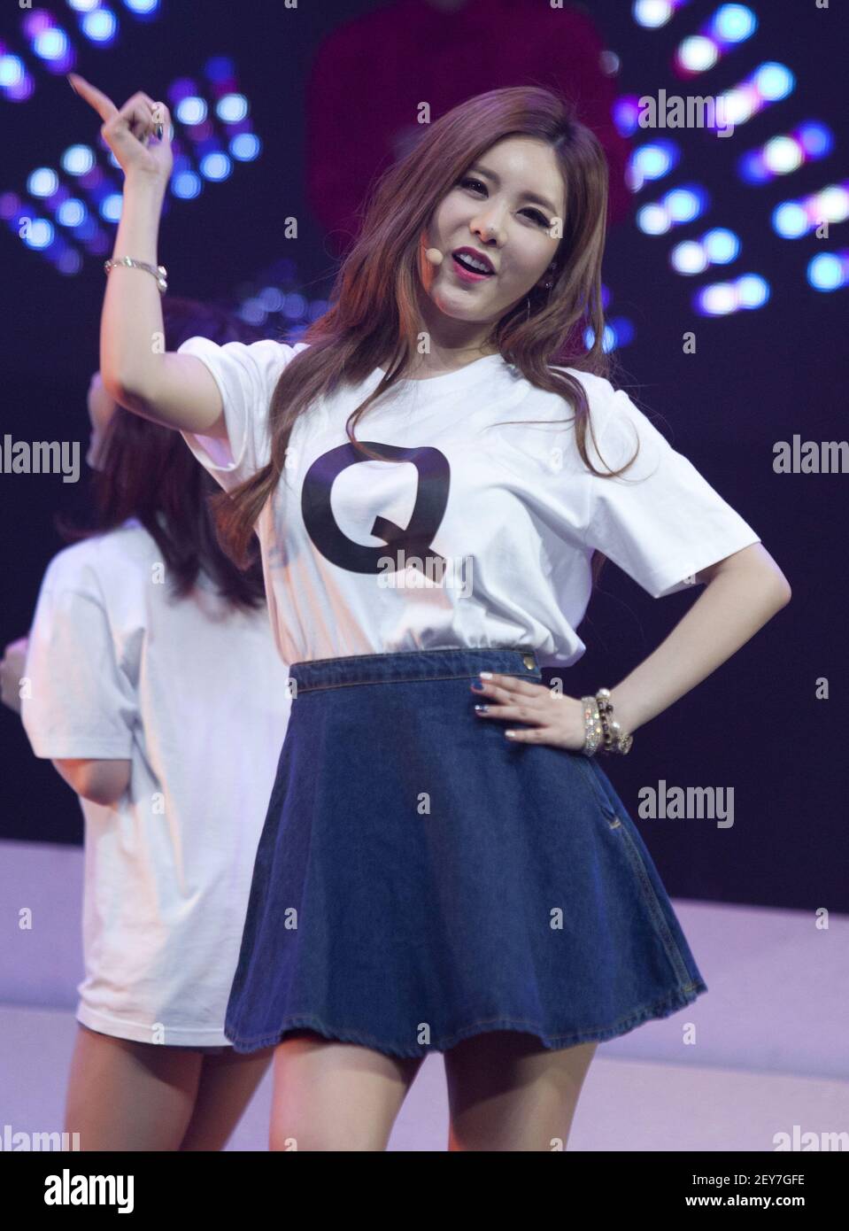 25 December 2014 - Seoul, South Korea : South Korean Qri, member of K ...