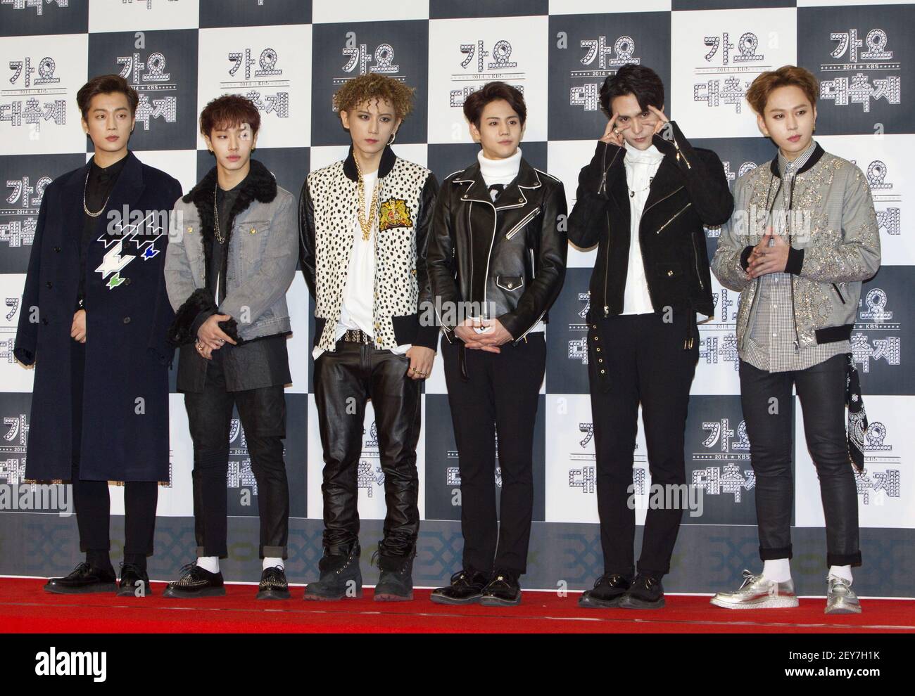 26 December 2014 - Seoul, South Korea : South Korean K-Pop boys group ...