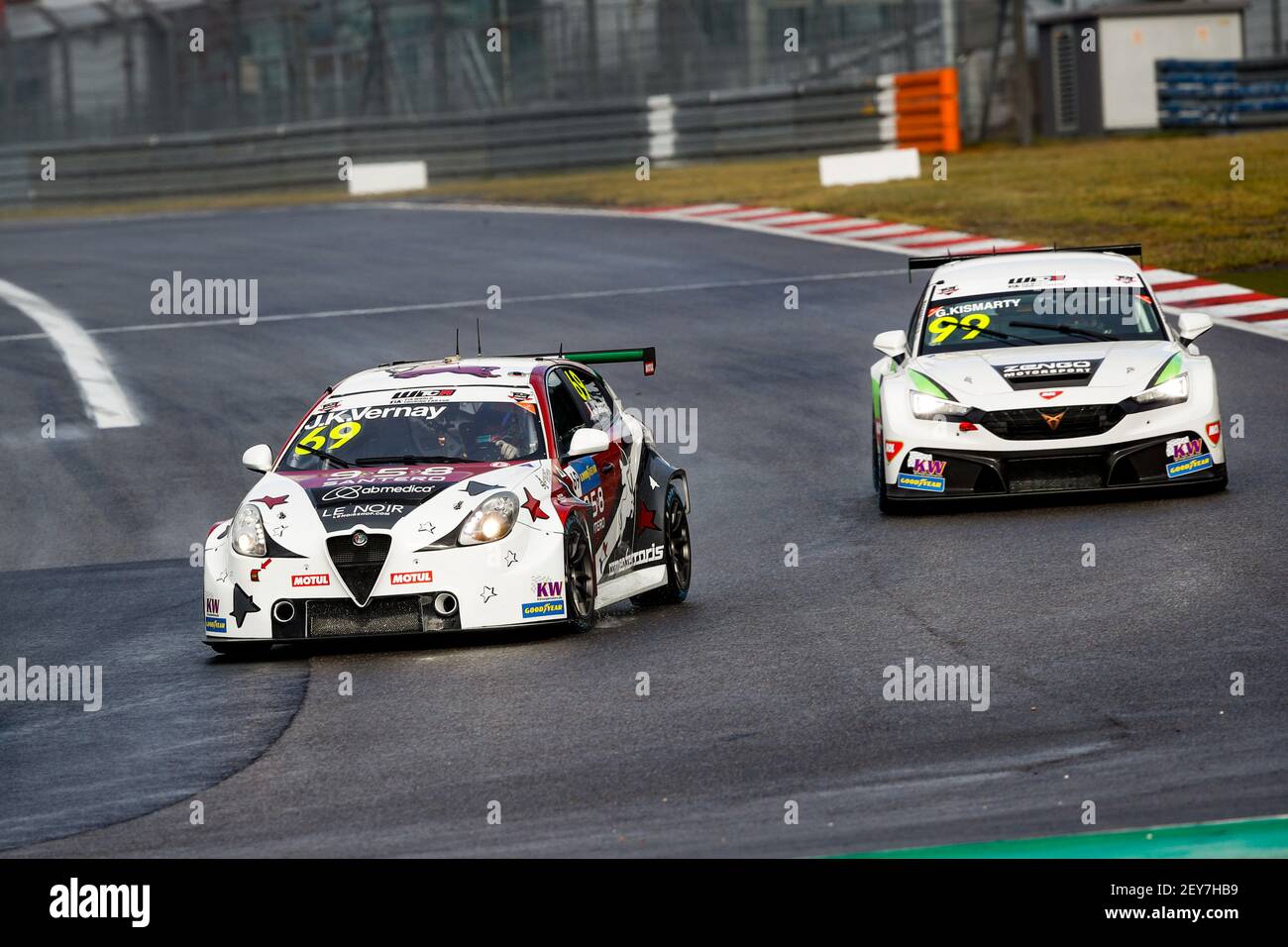 69 Vernay Jean-Karl (fra), Team Mulsanne, Alfa Giulietta TCR, action during the 2020 FIA WTCR ...