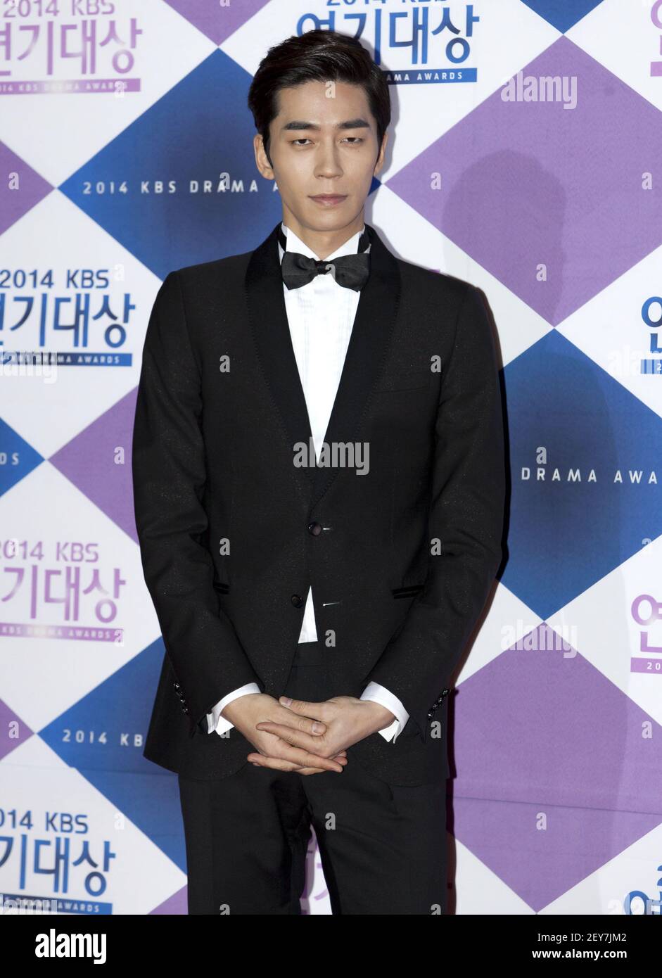31 December 2014 - Seoul, South Korea : South Korean actor Shin Sung-rok, arrived red carpet for ...