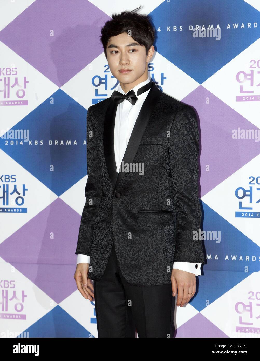 31 December 2014 - Seoul, South Korea : South Korean actor Won Dong-hyun, arrived red carpet for ...