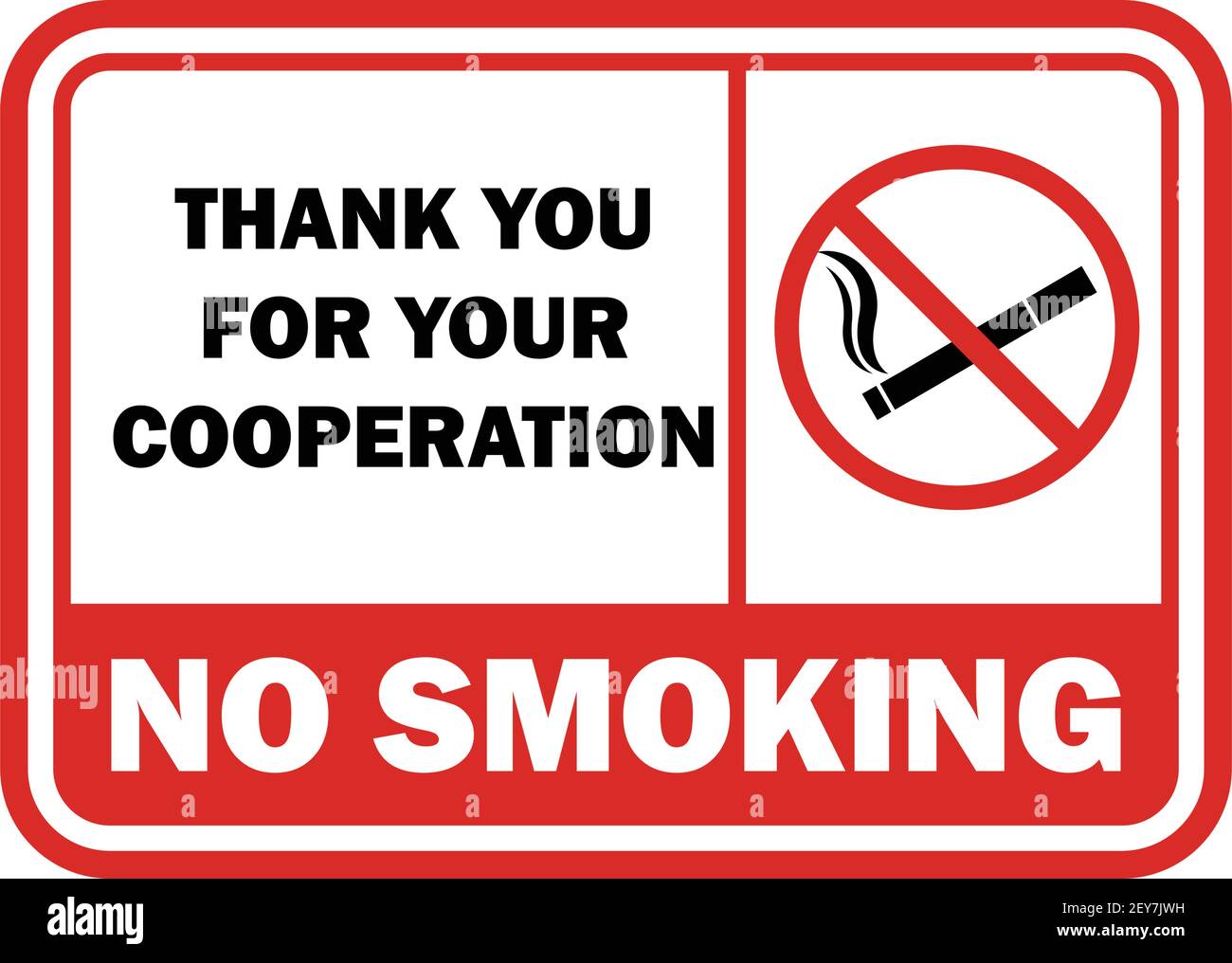 no smoking area for signboard or label. vector illustration Stock ...