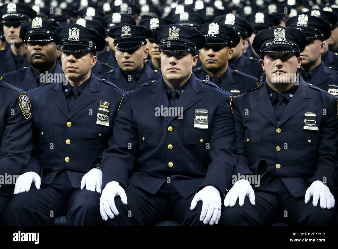 Nypd graduation hi-res stock photography and images - Alamy