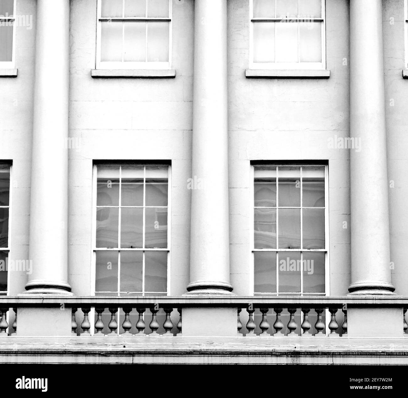 Old windon in england london brick and glass the wall Stock Photo - Alamy