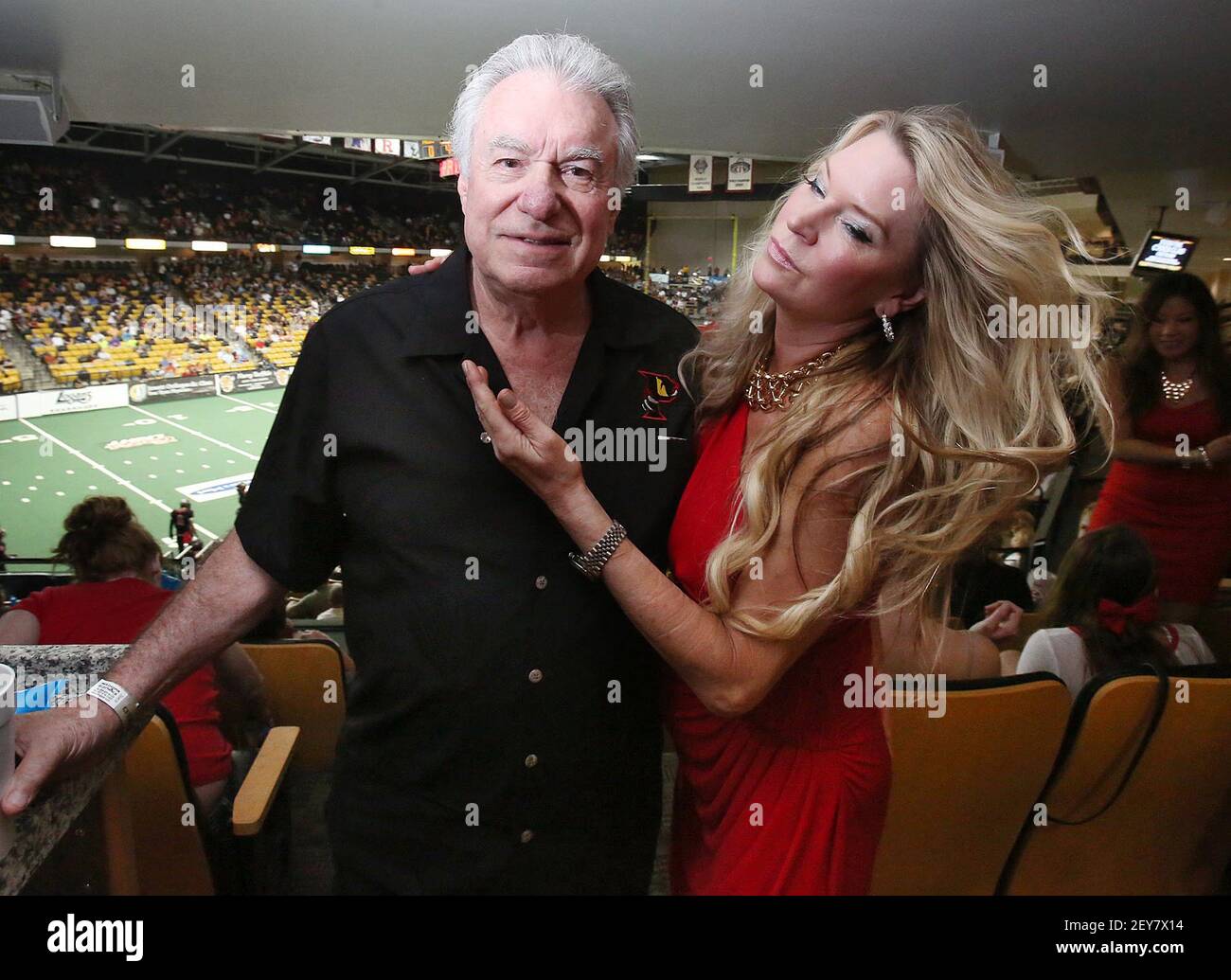 David Siegel and his wife Jackie, owners of the Orlando Predators, are ...