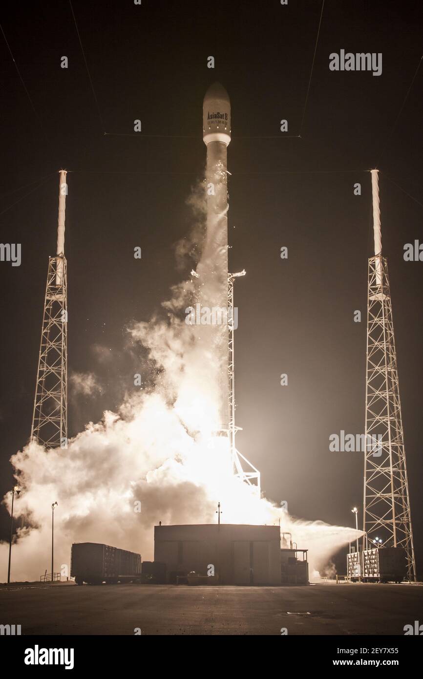 SpaceX's Falcon 9 rocket launched the AsiaSat 8 satellite to a ...