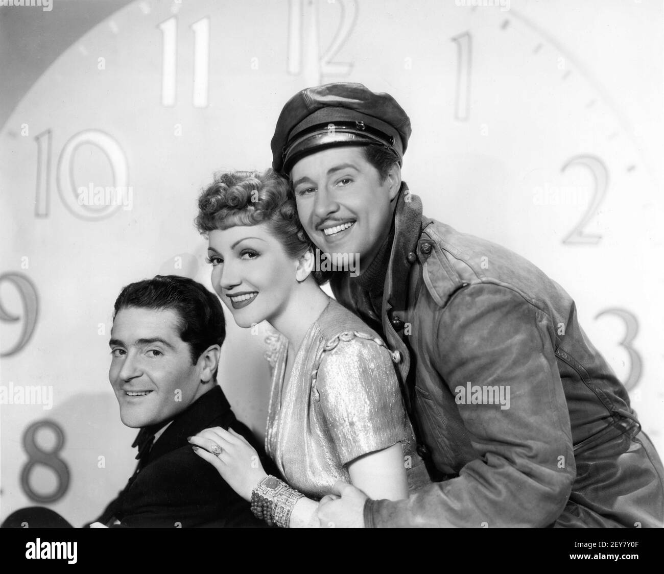 Don ameche claudette colbert hi-res stock photography and images - Alamy