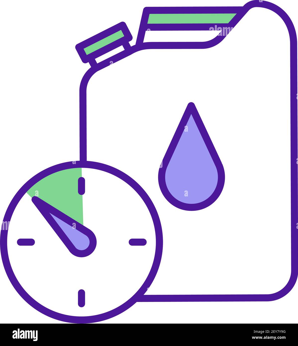 Saving petrol Stock Vector Images - Alamy