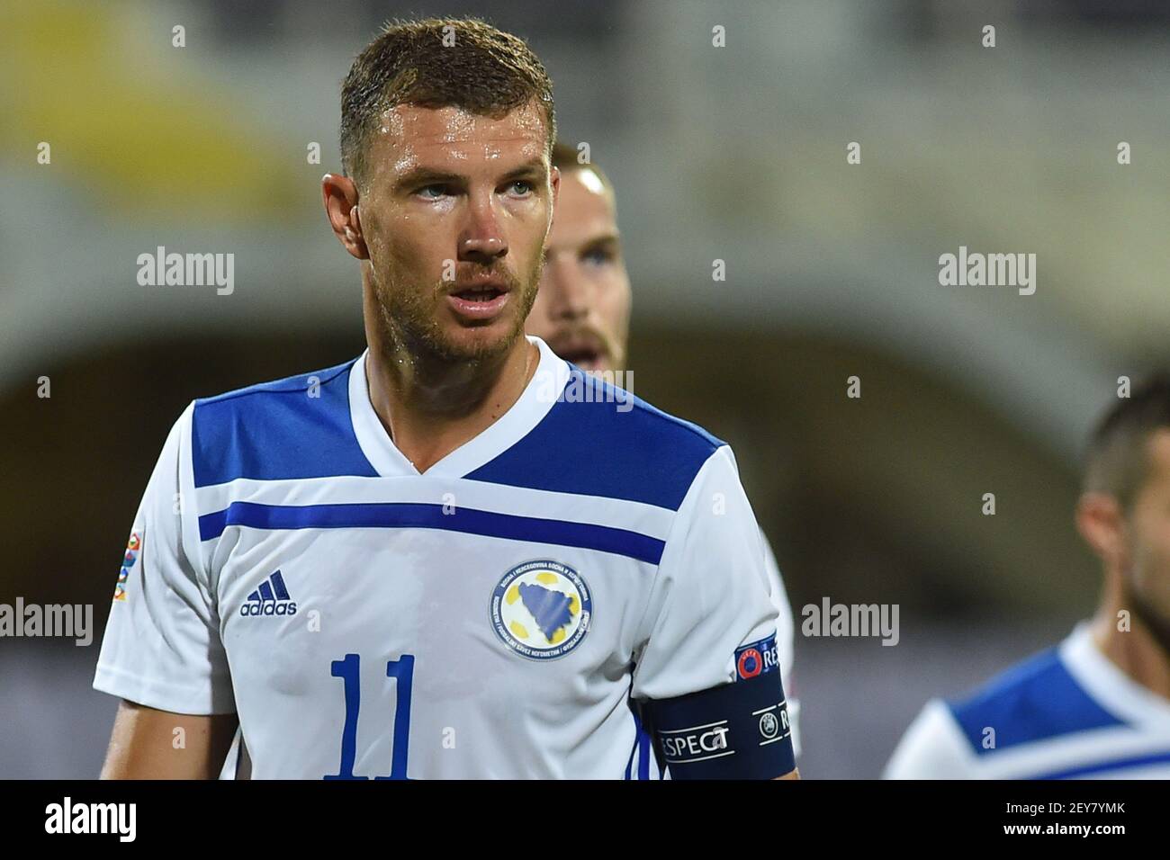 Edin Dzeko of Bosnia during the Uefa Nation League Group Stage A1 ...