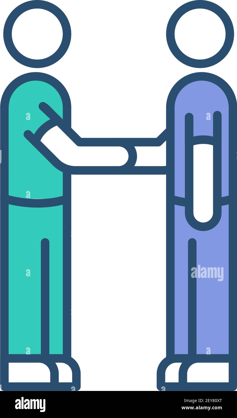 Medical coworking RGB color icon Stock Vector Image & Art - Alamy