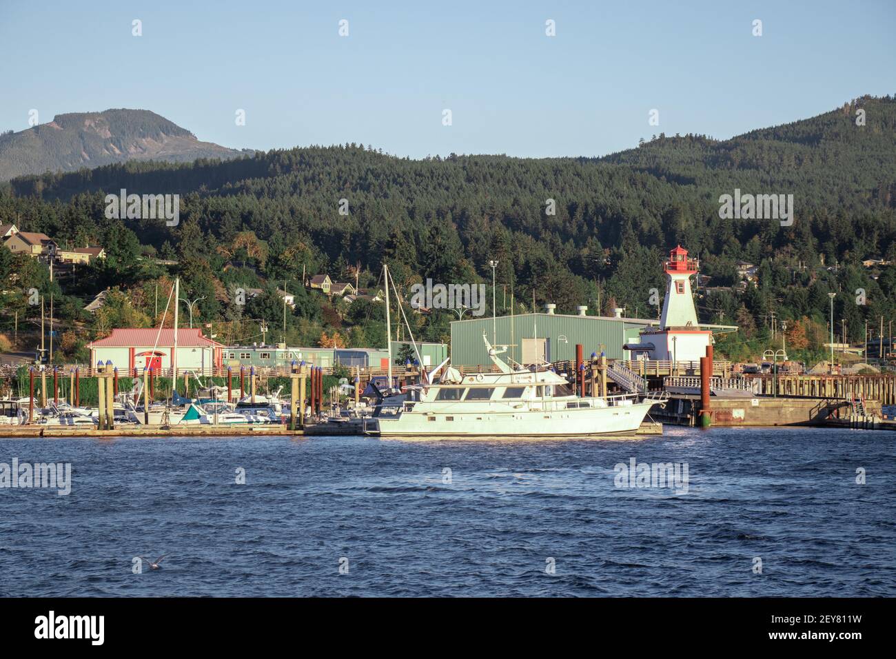 Port Alberni, Canada - September 24, 2020: View of Harbour Quay Marina ...