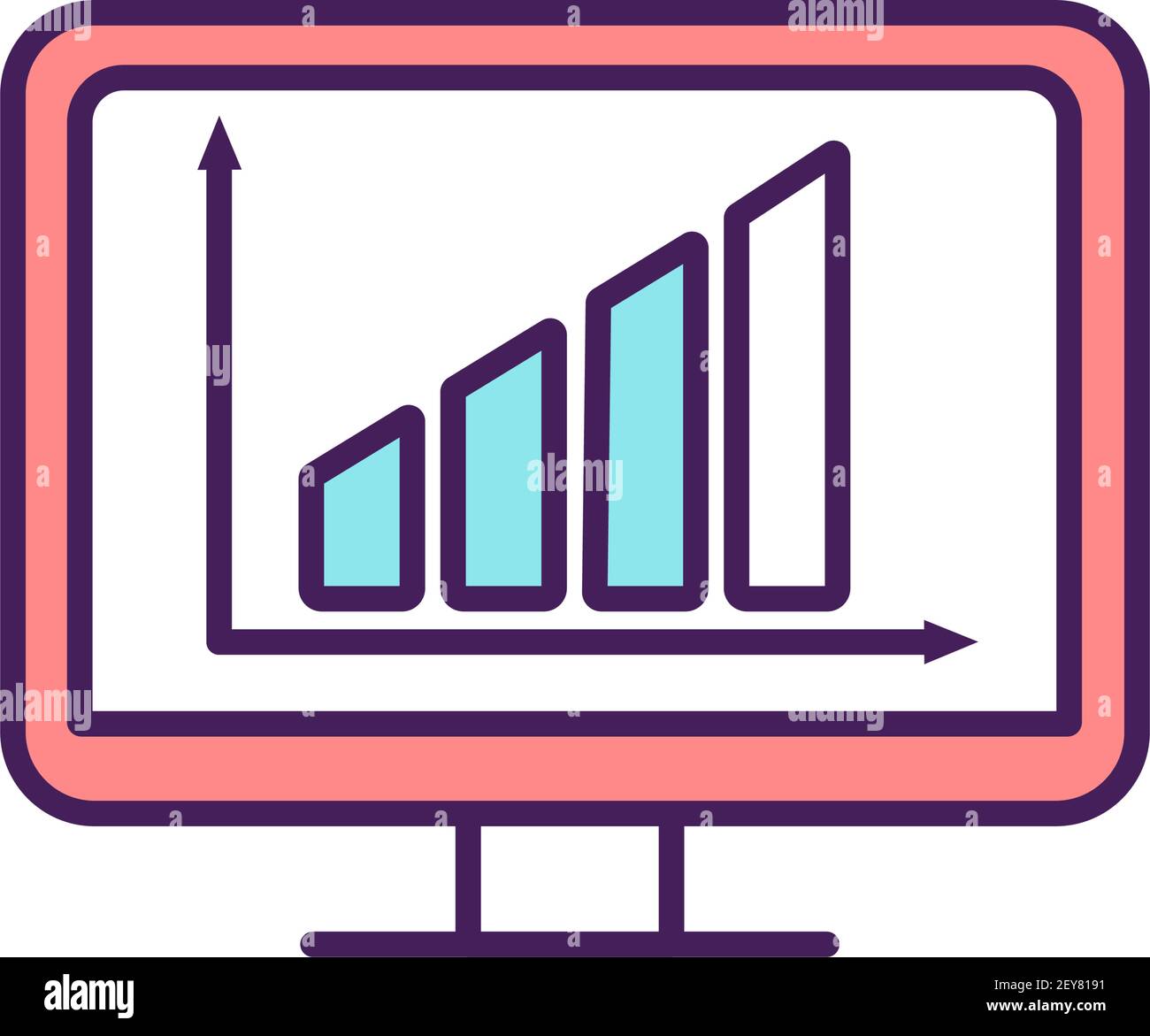 Digitalization RGB color icon Stock Vector Image & Art - Alamy
