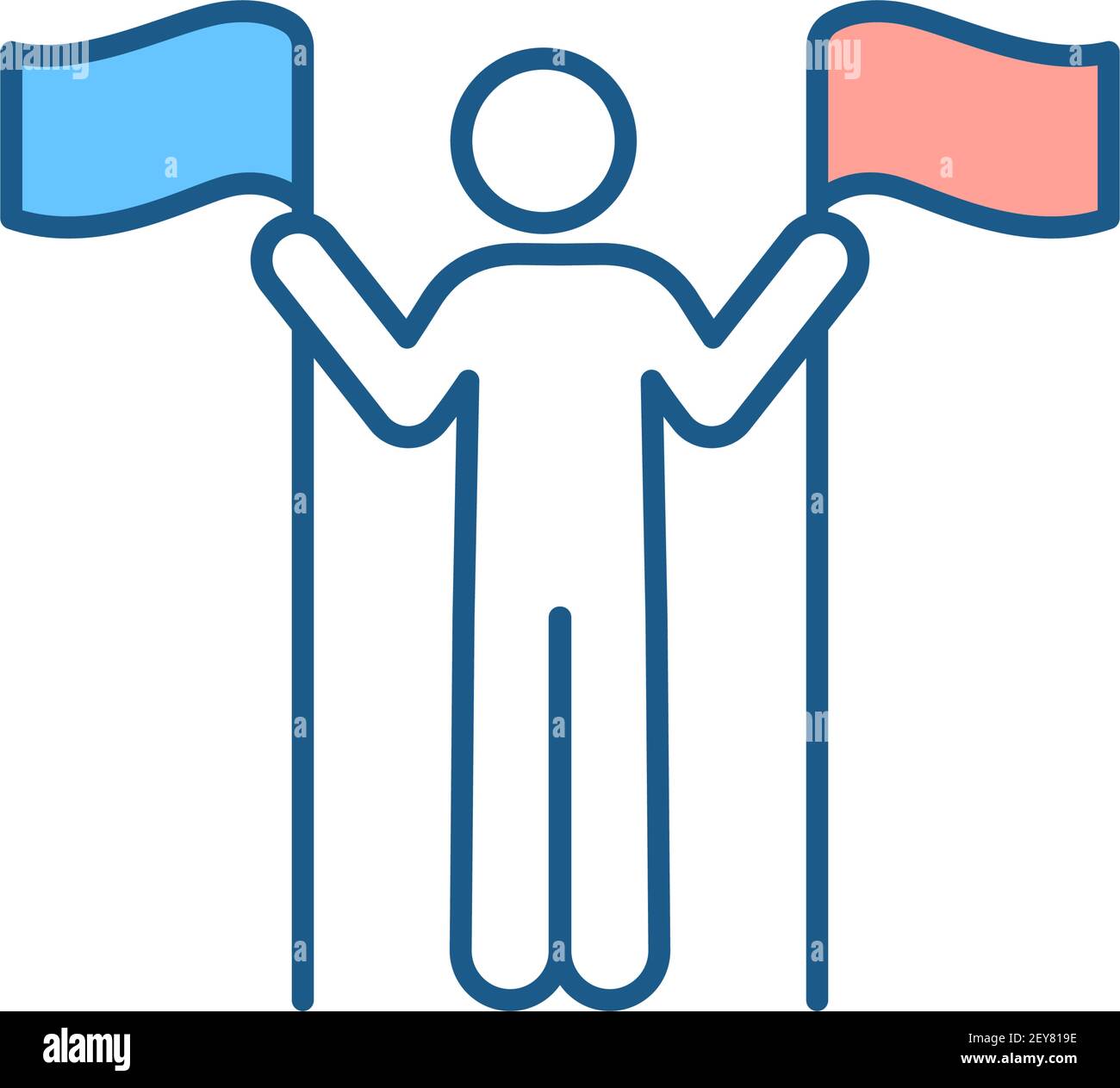 Multiple citizenship RGB color icon Stock Vector Image & Art - Alamy