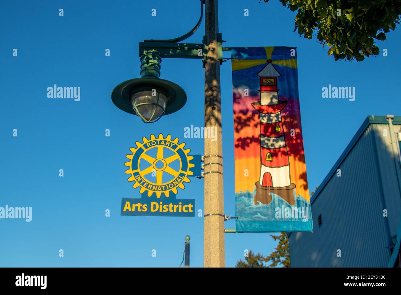 Rotary sign hi-res stock photography and images - Alamy