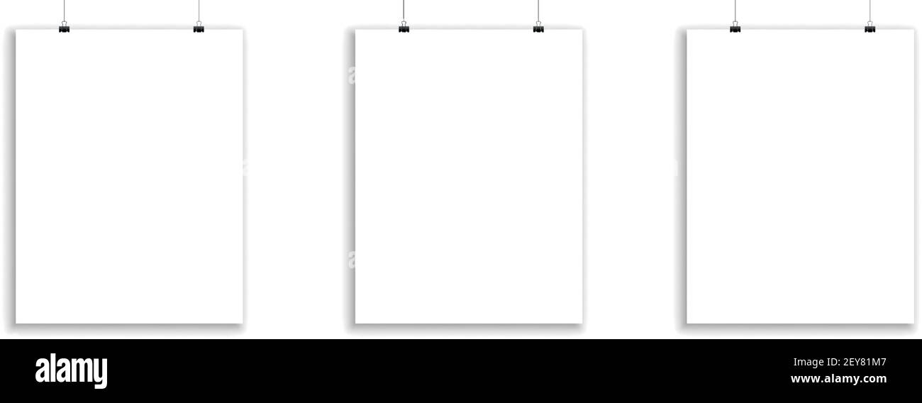 Big White Banner Background Template - illustration Stock Vector Image ...