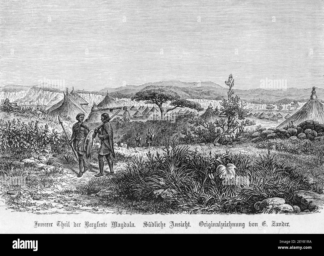 Magdala fortress hi-res stock photography and images - Alamy