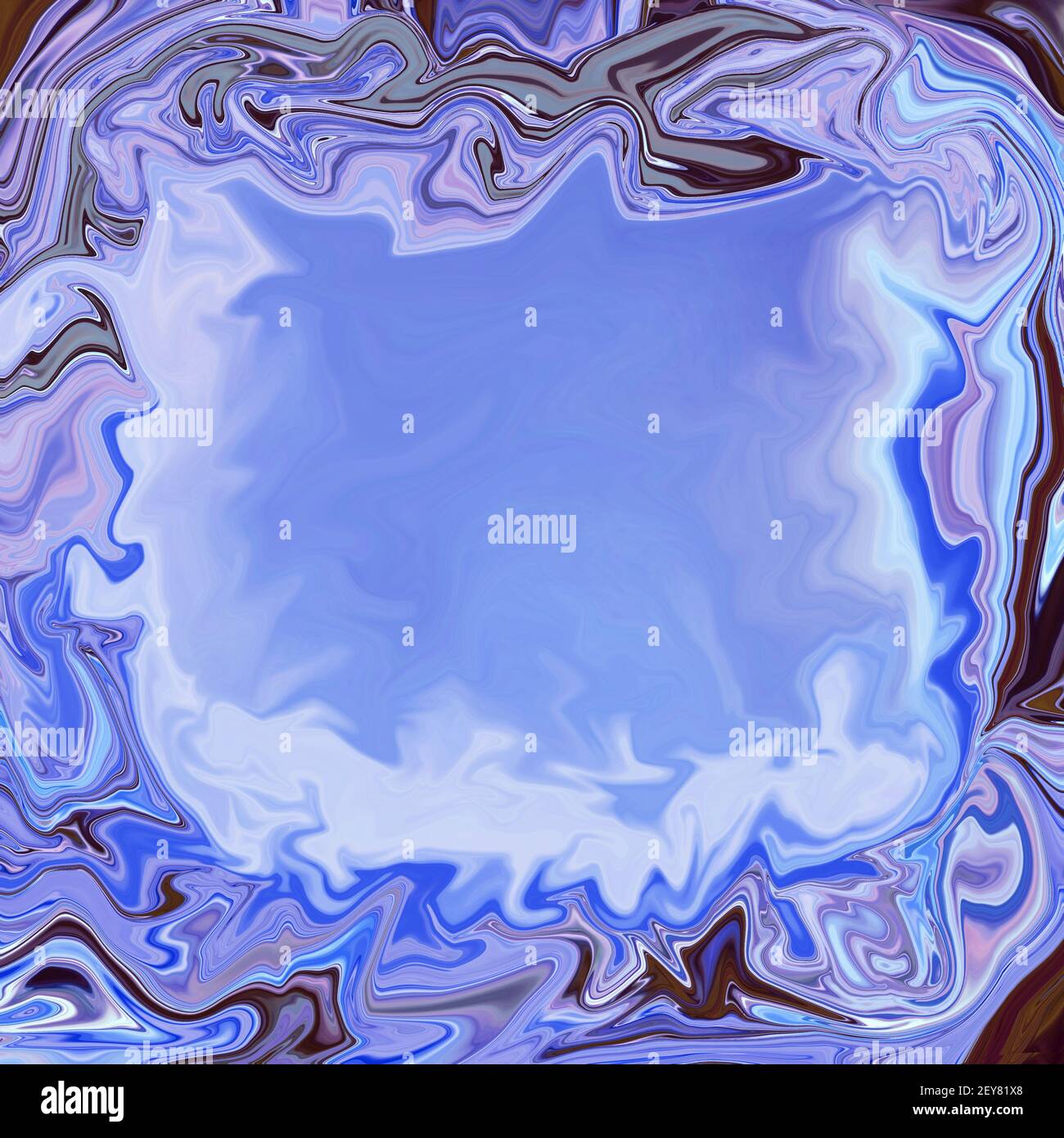 Mock up template, frame with fantasy text box. Multicolored square ...