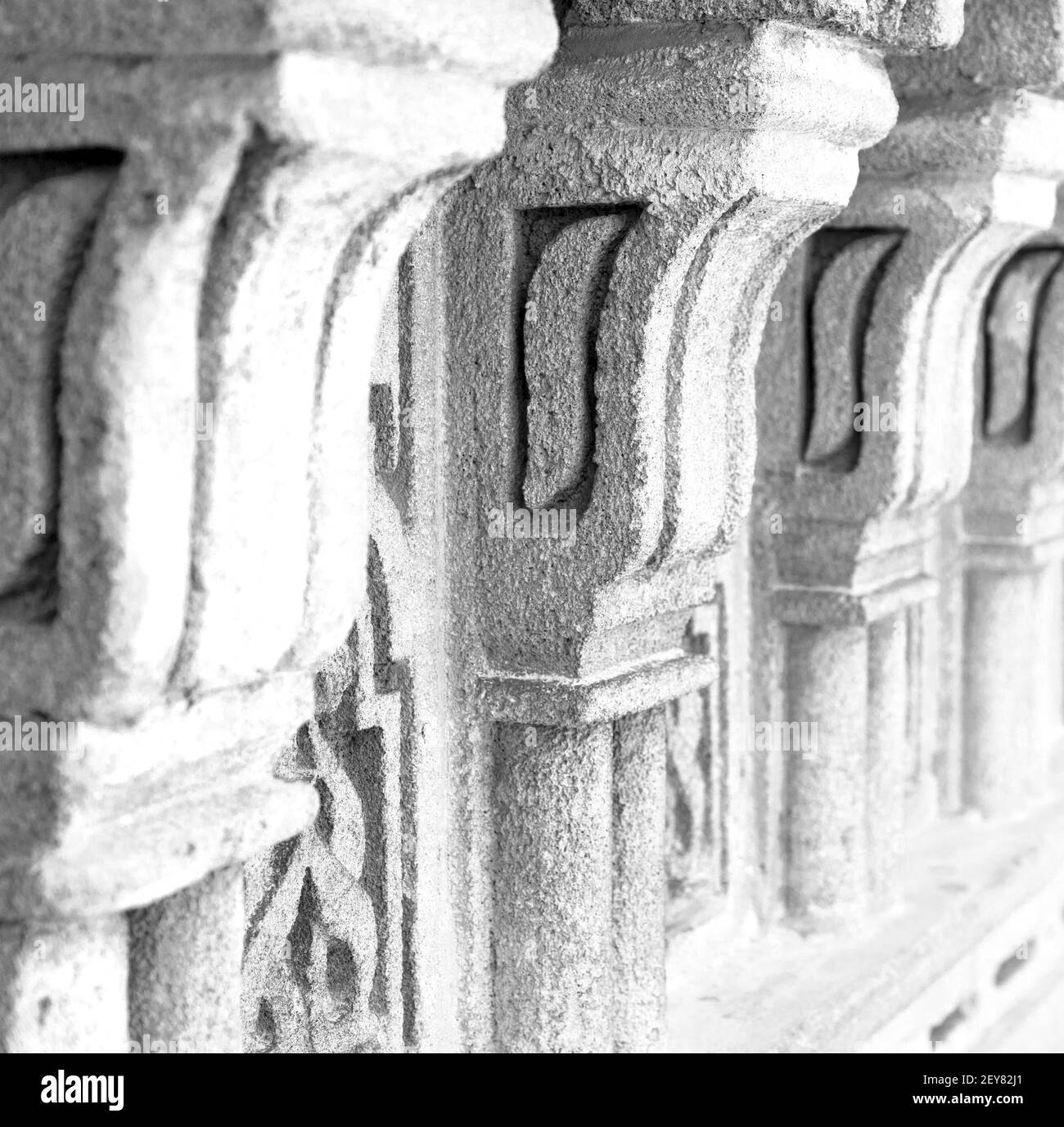 Africa in the abstract old column Stock Photo - Alamy