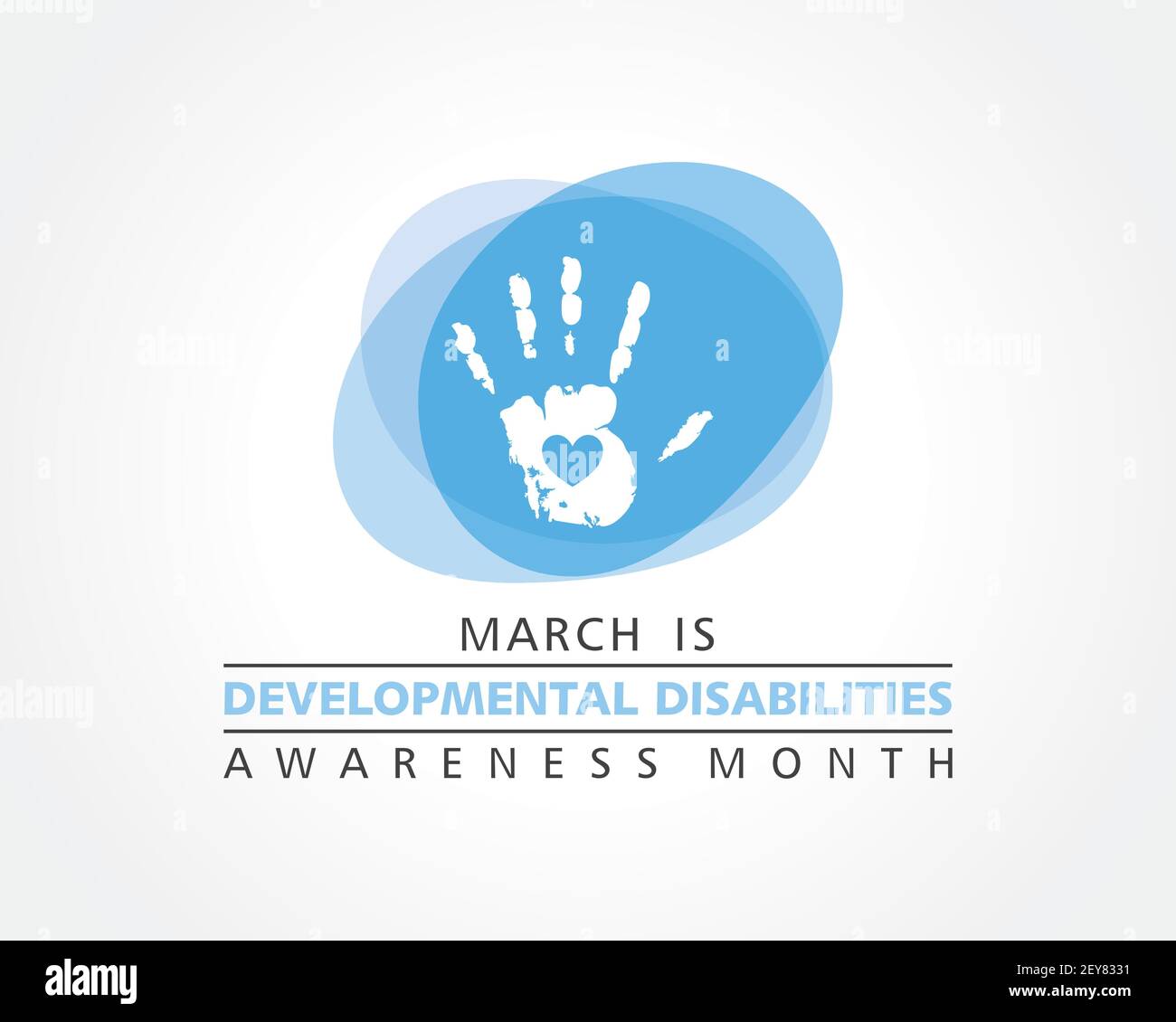 Vector illustration of Developmental Disabilities Awareness Month ...