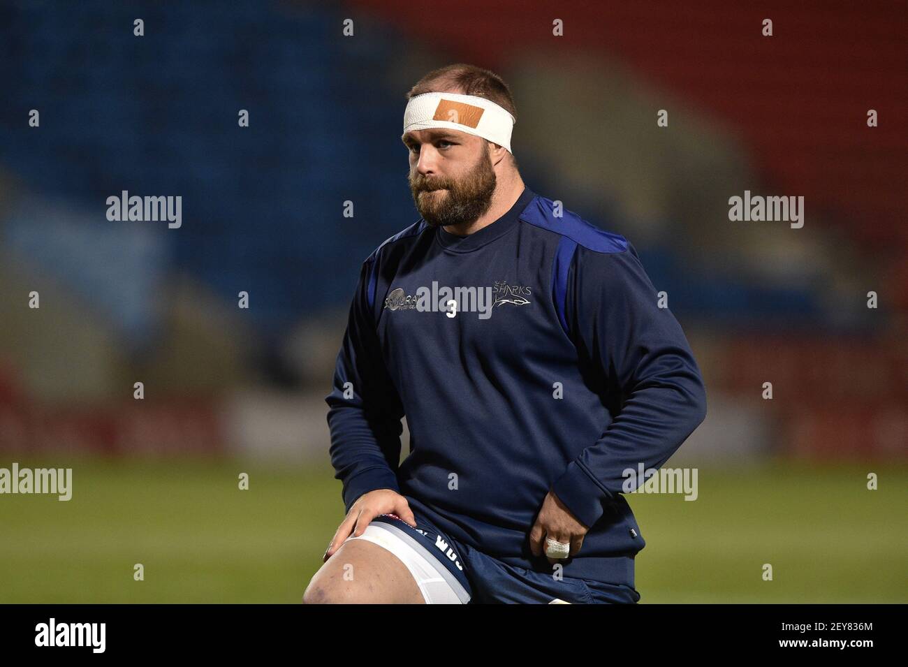 Eccles, UK. 05th Mar, 2021. WillGriff John of Sale Sharks during the ...