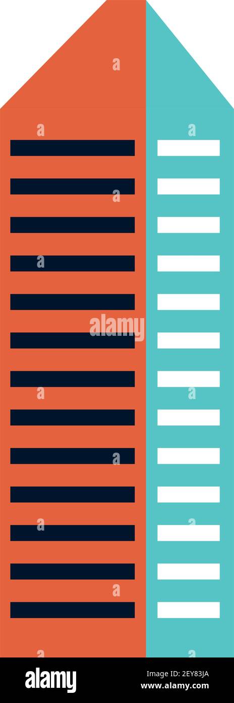 13 story skyscraper Stock Vector Images - Alamy