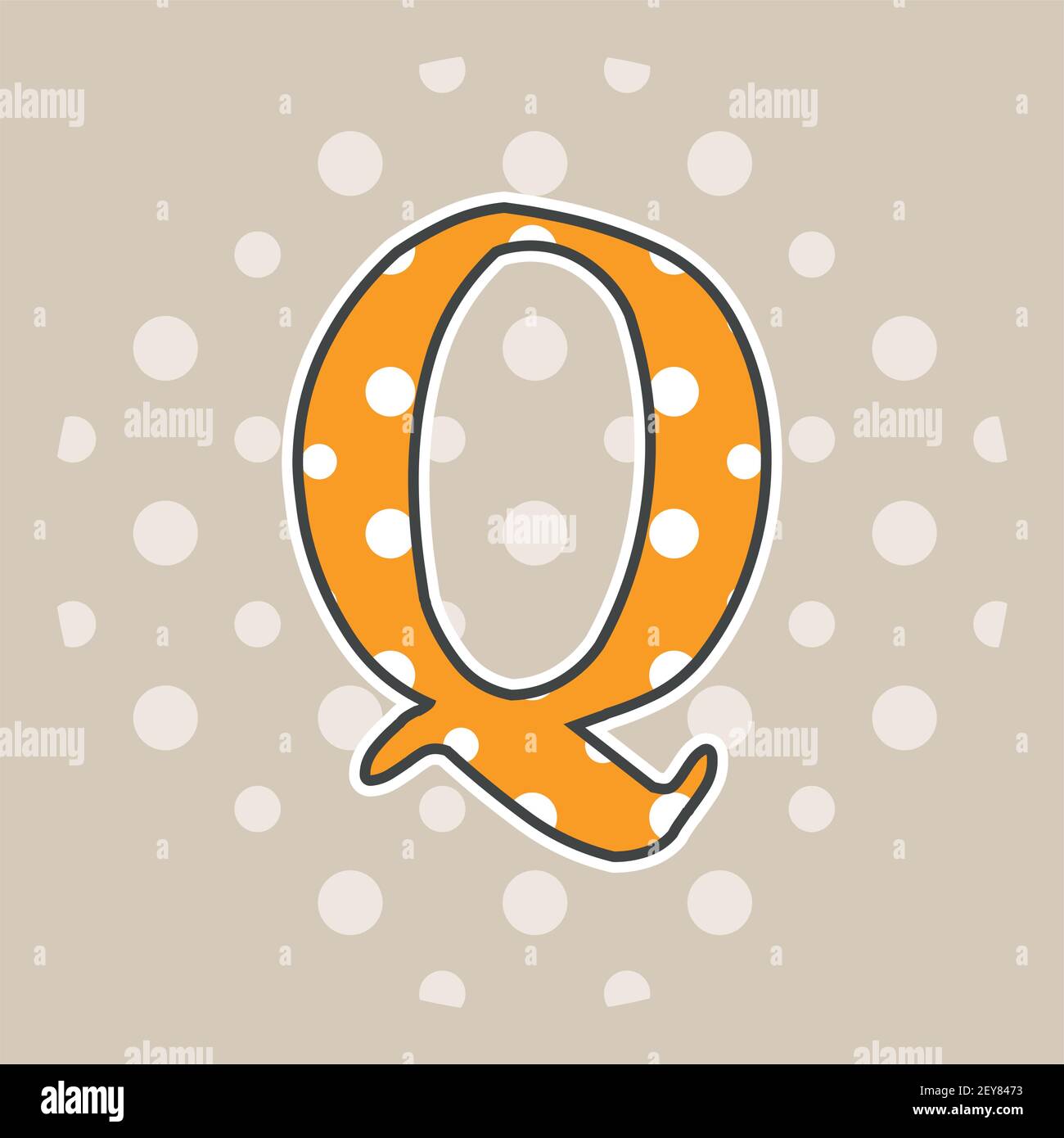 Floral letter illustration Stock Vector Images - Alamy